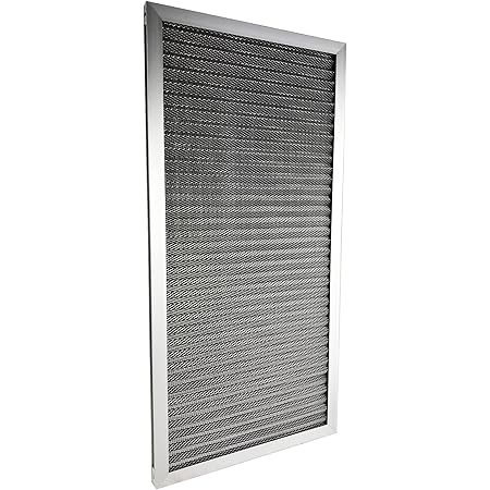 Aluminum Electrostatic Air Filter (12" x 24" x 1"), Furnace Central AC ...