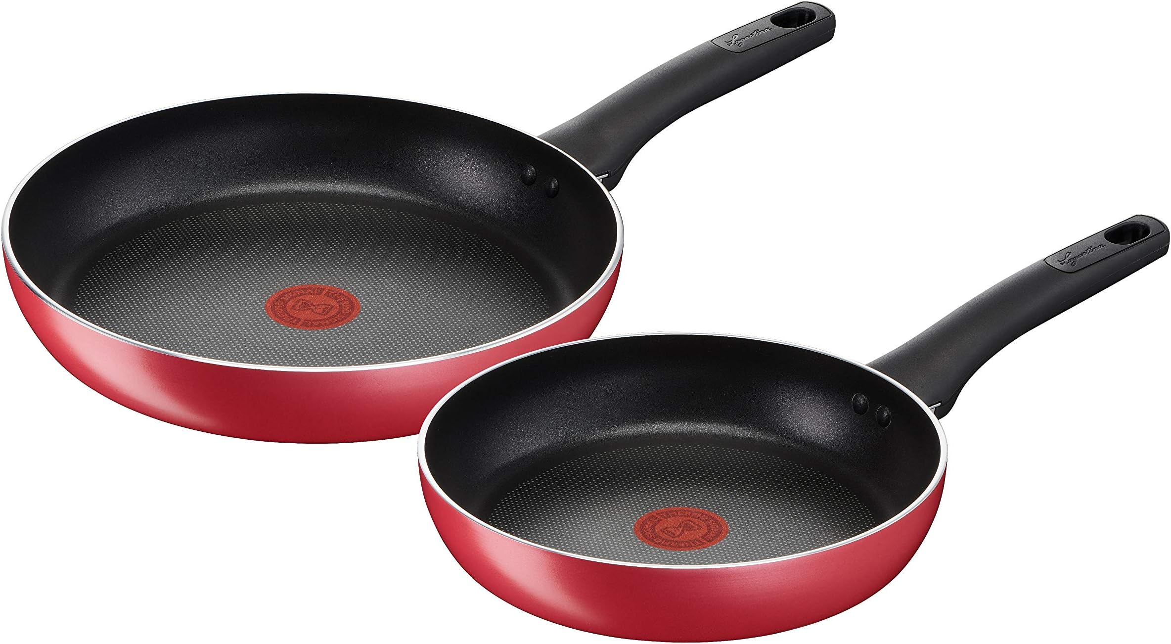 KICHLY Set Padelle antiaderenti in alluminio – set padella 3 pezzi ...