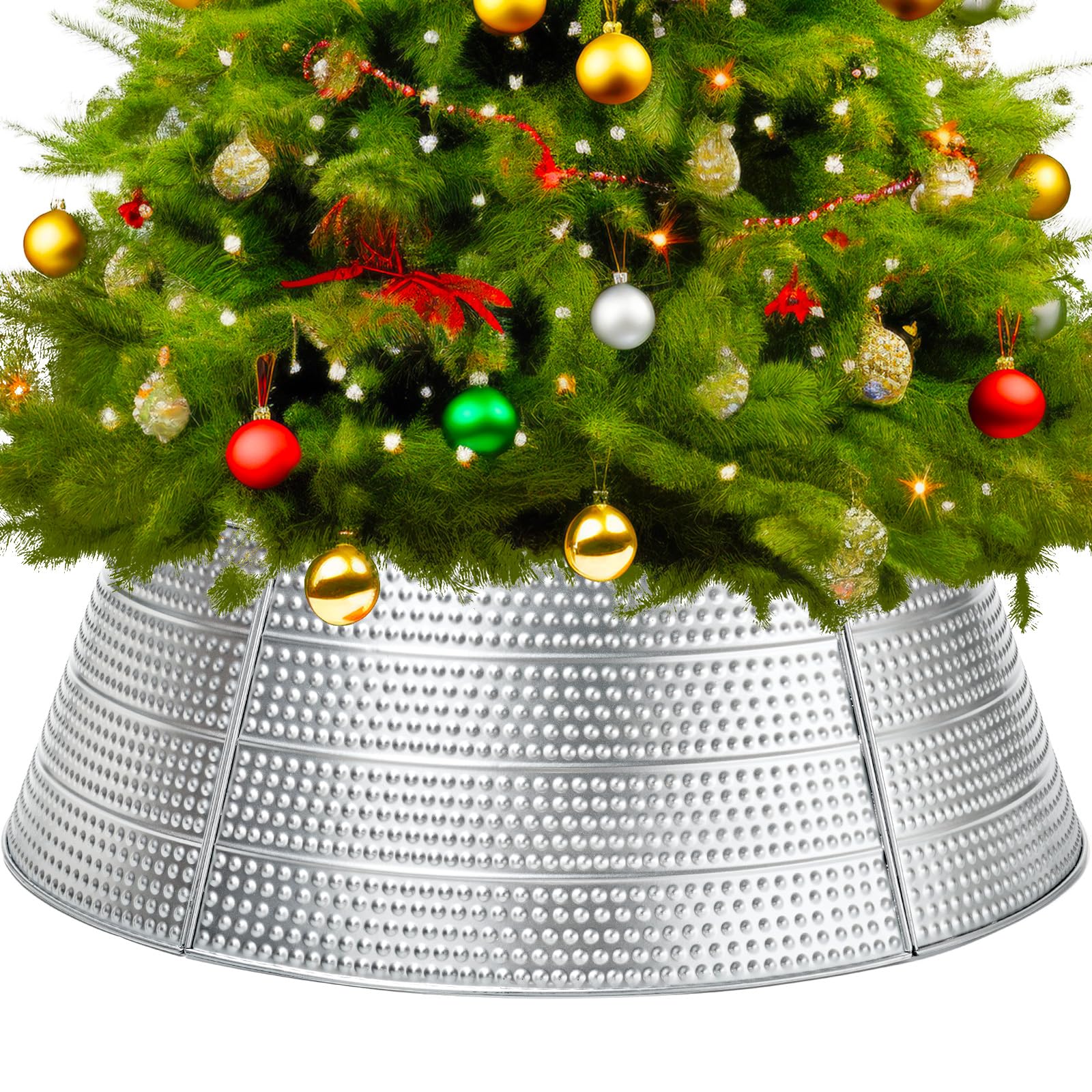 Amazon.com: Brightown Metal Christmas Tree Collar, 28" Diameter ...