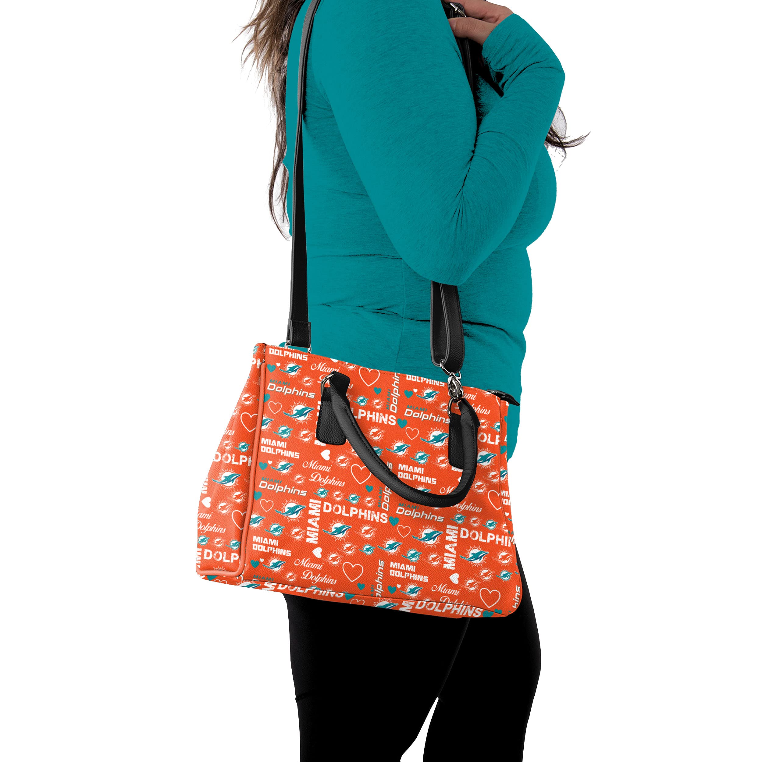 Snapklik.com : Miami Dolphins NFL Logo Love Purse