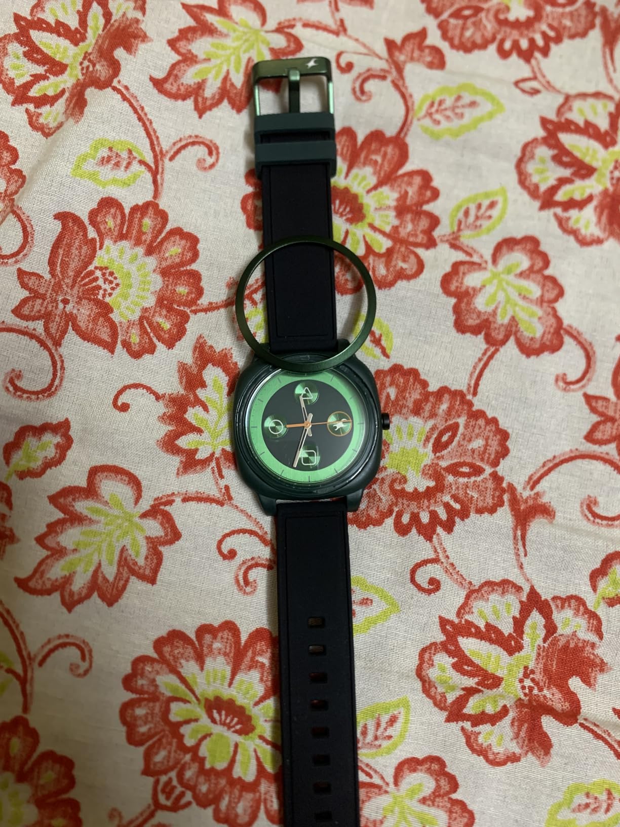 Fastrack Hype Retro Aracde Unisex Watch with Green Dial Watch for ...