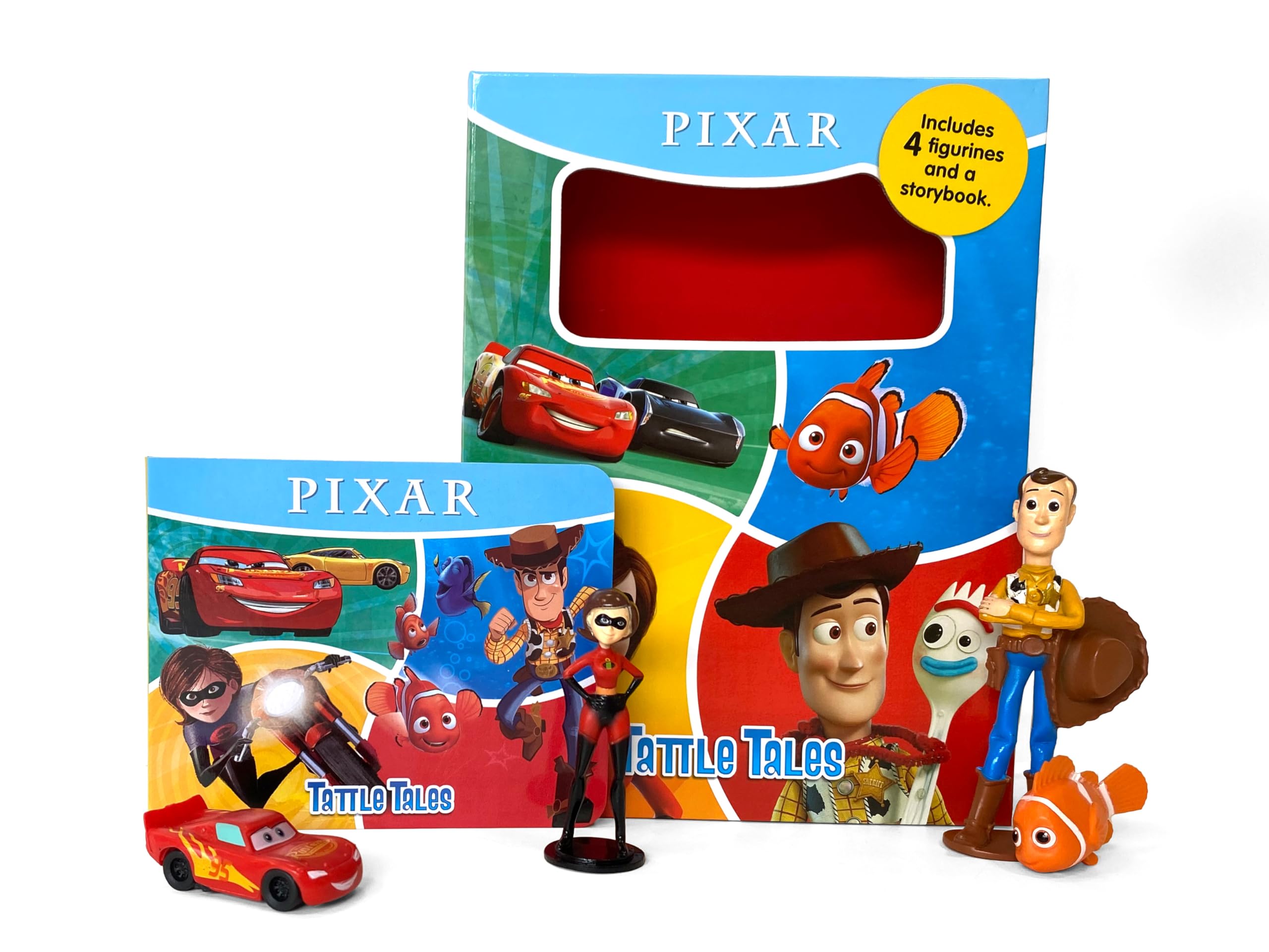 Pixar Tattle Tales - Activity Books for kids, 12-page storybook, 4 ...