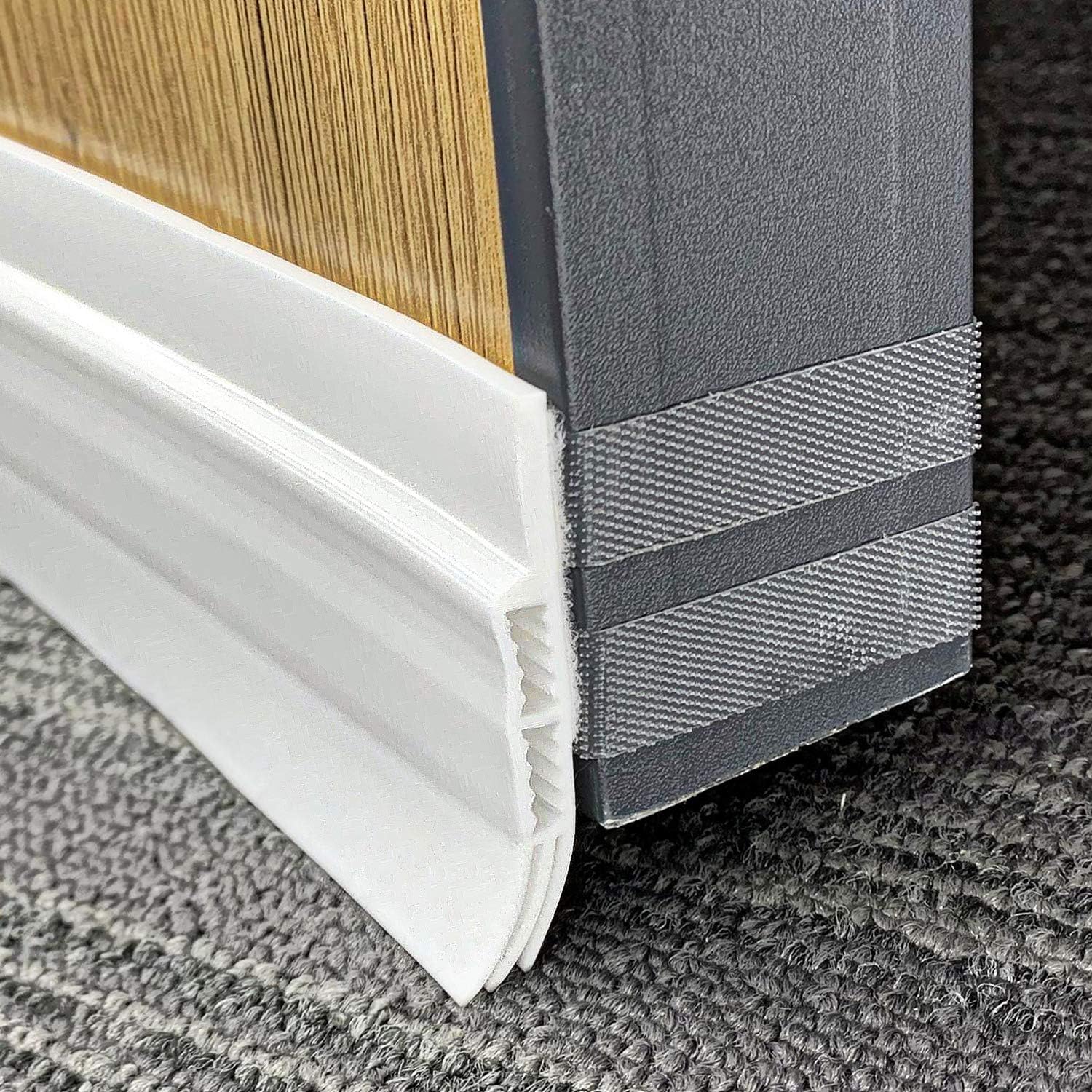 Amazon.com: TORRAMI Under Door Draft Stopper Blocker 39 inch, Front ...