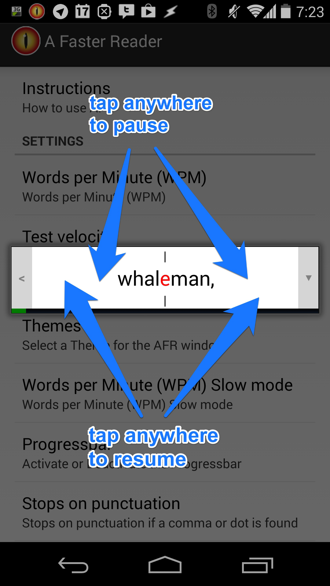 A Faster Reader - App on Amazon Appstore