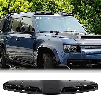 Amazon.com: COOLAUTO Roof Top Light Bar Lightbar Fits for Land Rover ...