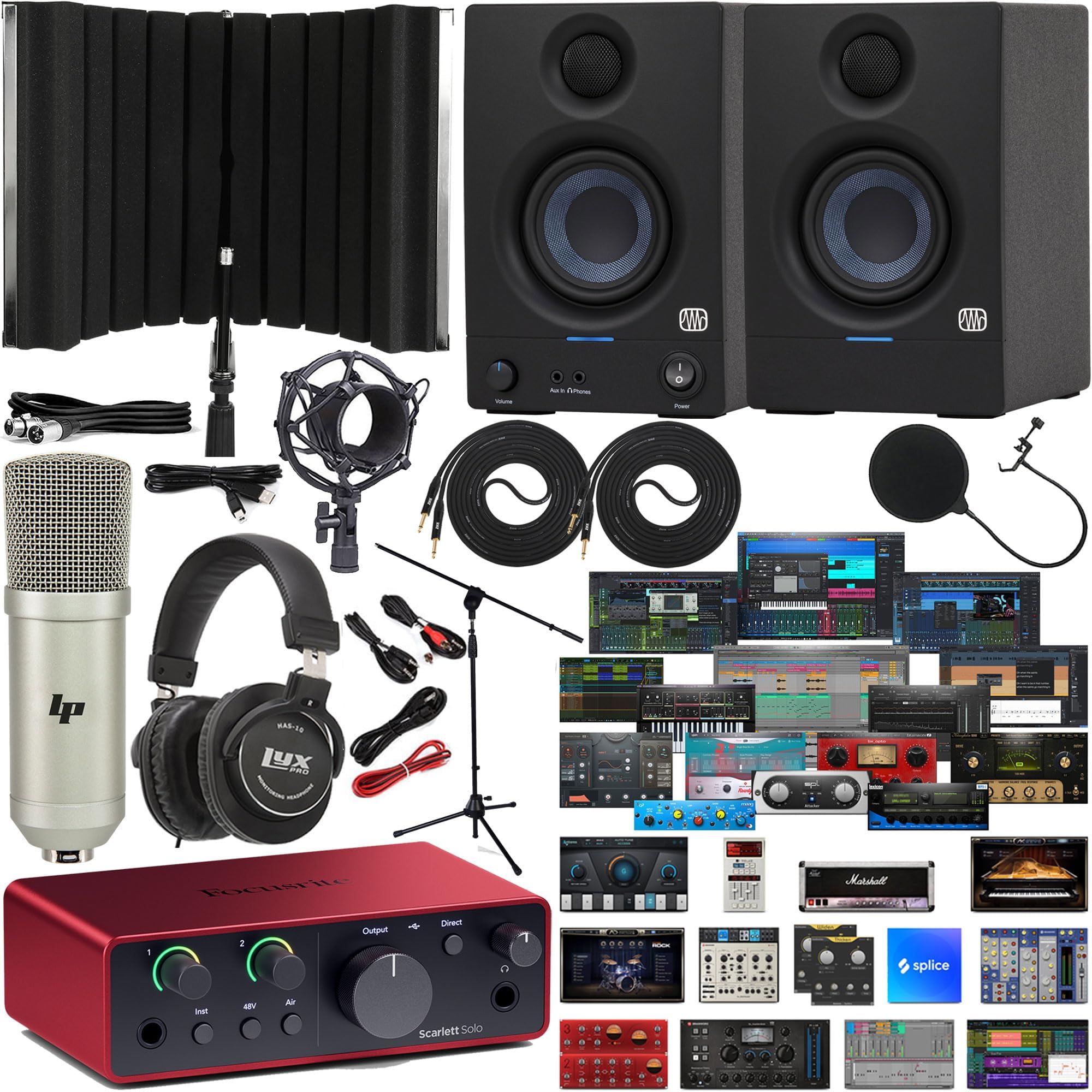 Amazon.com: Focusrite Scarlett Solo 4th Gen 2x2 Audio Interface with ...