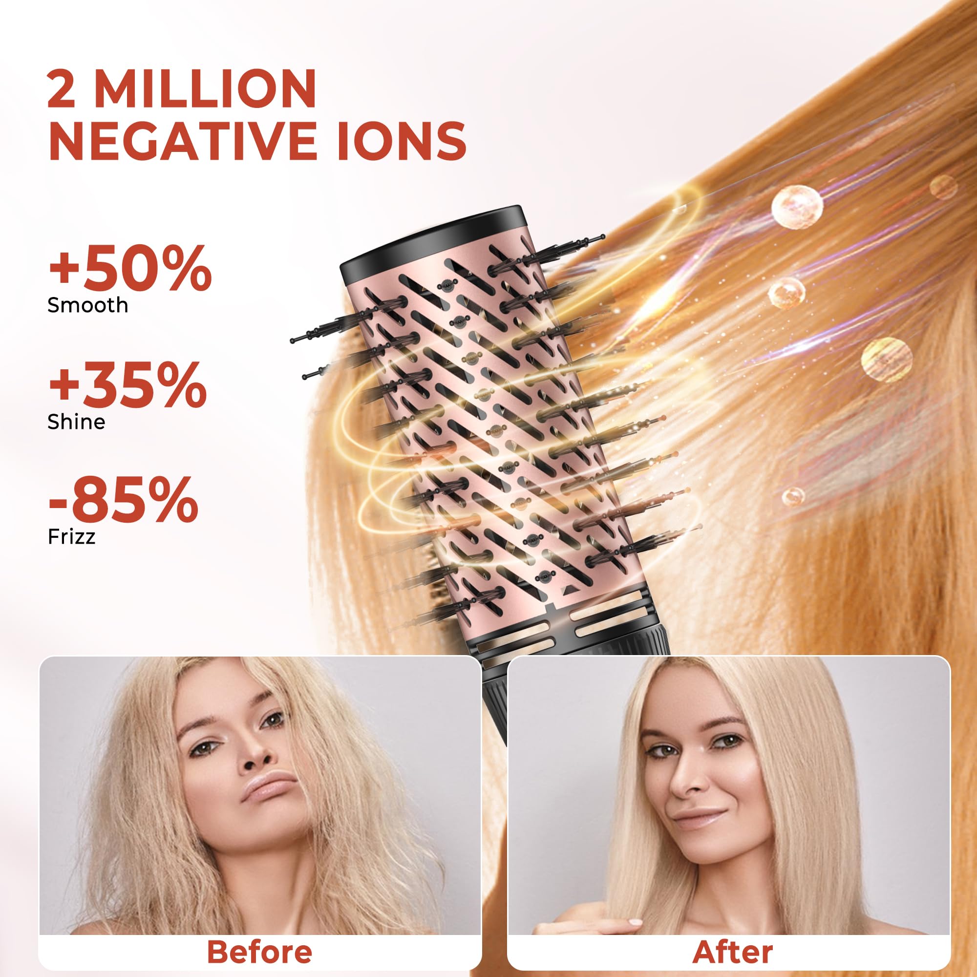 Snapklik.com : 4 In 1 Multi-Styler Hair Dryer Brush Heated Hot Air ...