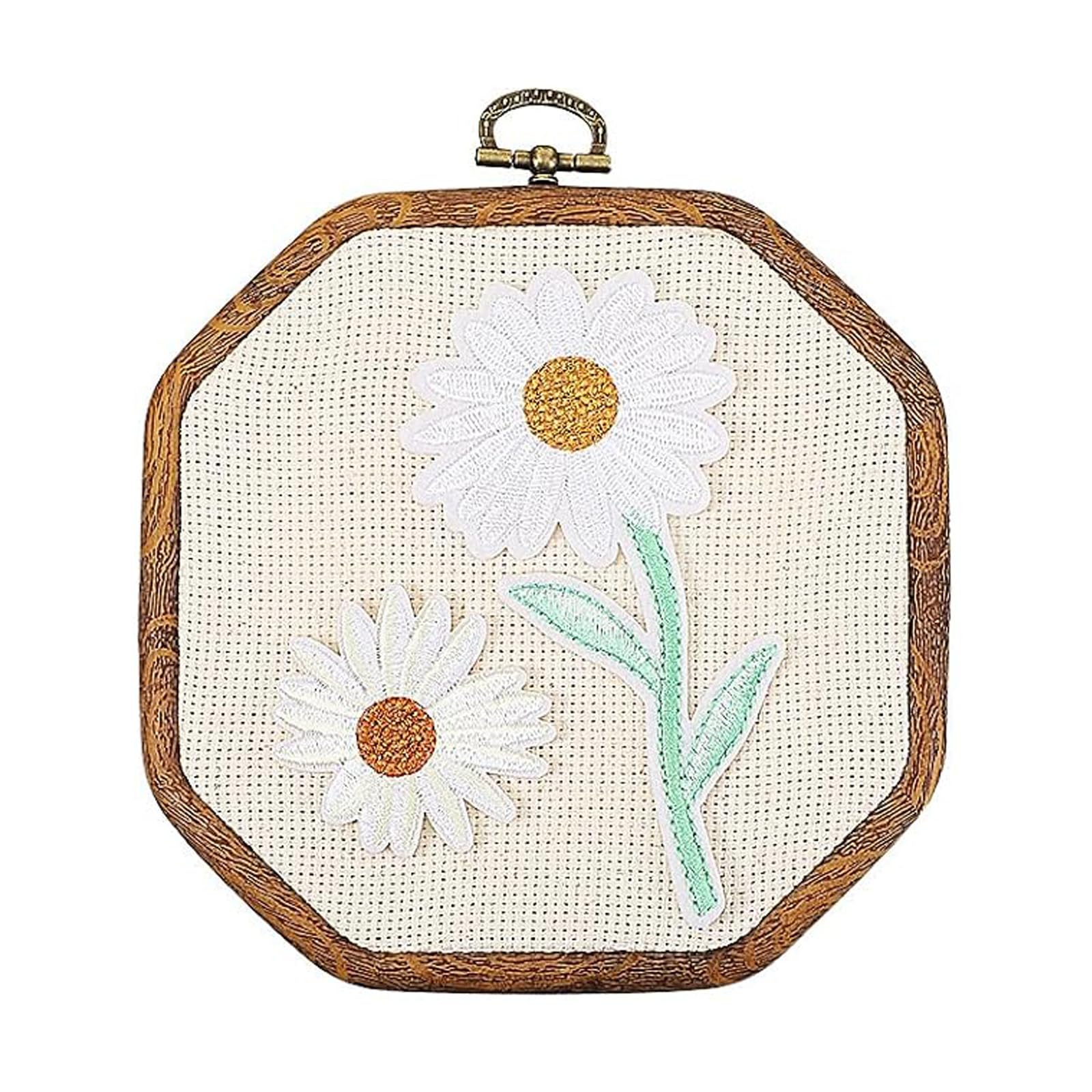 Embroidery Hoop, Embroidery Kit, Round Bamboo Embroidery Hoops Stitch ...