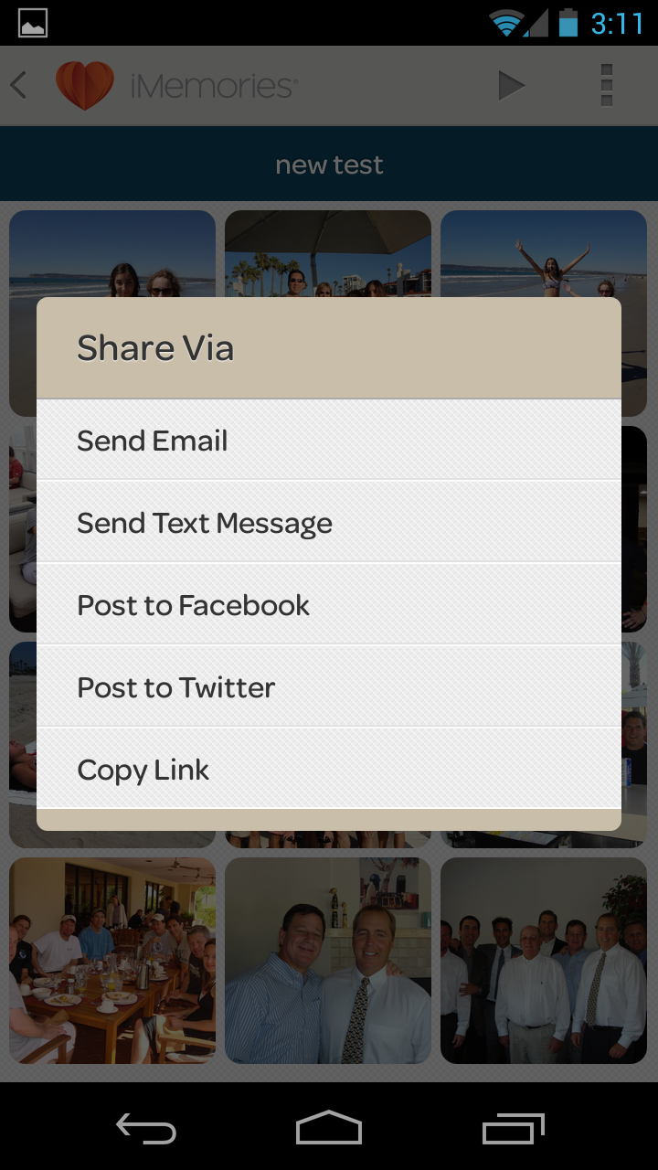 iMemories - App on Amazon Appstore