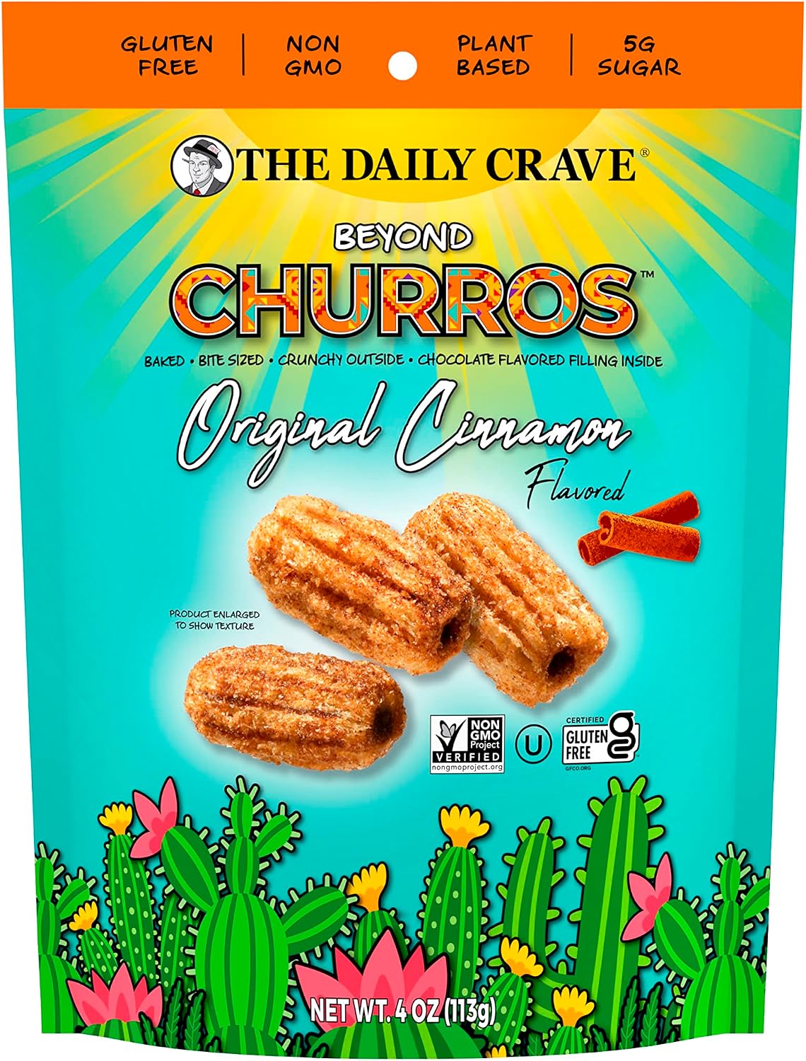 The Daily Crave Beyond Churros Original Plant Based Protein, Dairy and ...