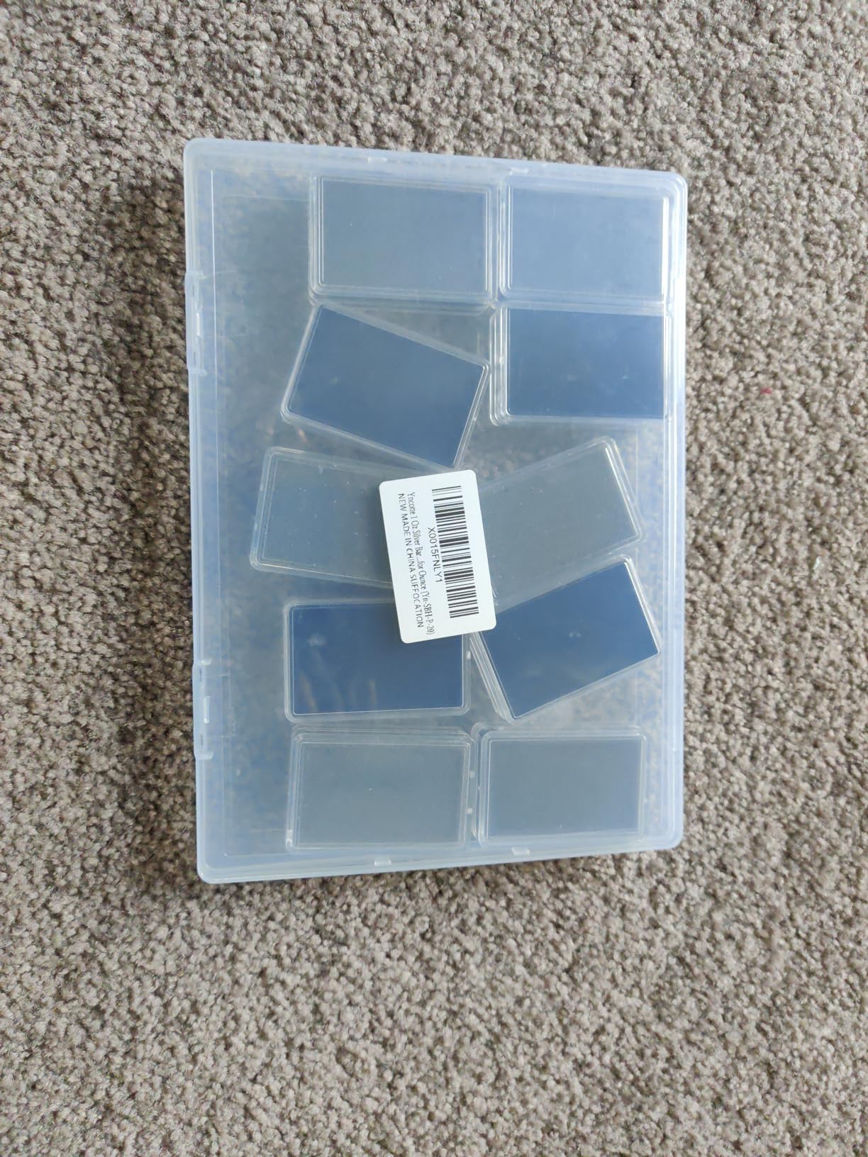 Yncotte 1 Oz Silver Bar Capsule, 20 Pcs Holder Storage Capsule ...