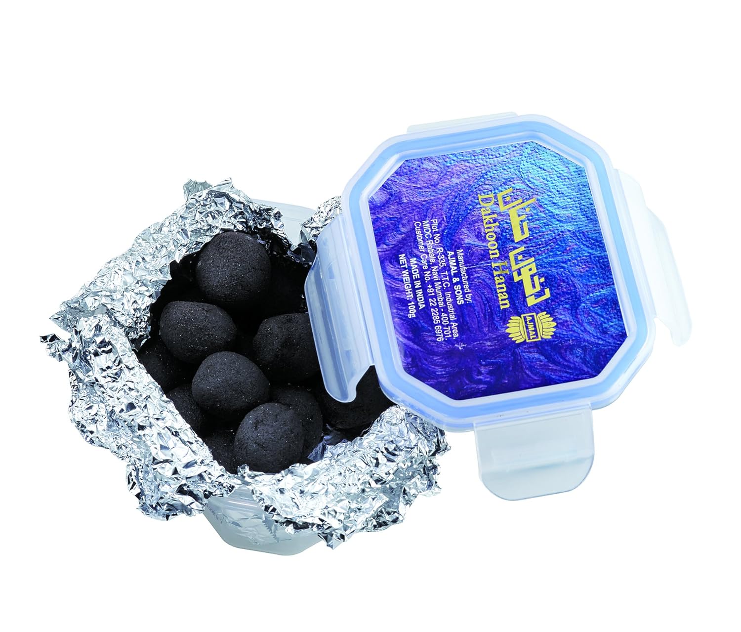 Ajmal Oud Bakhoor Dakhoon Hanan Incense for Home | 100g Arabic Bakhur ...