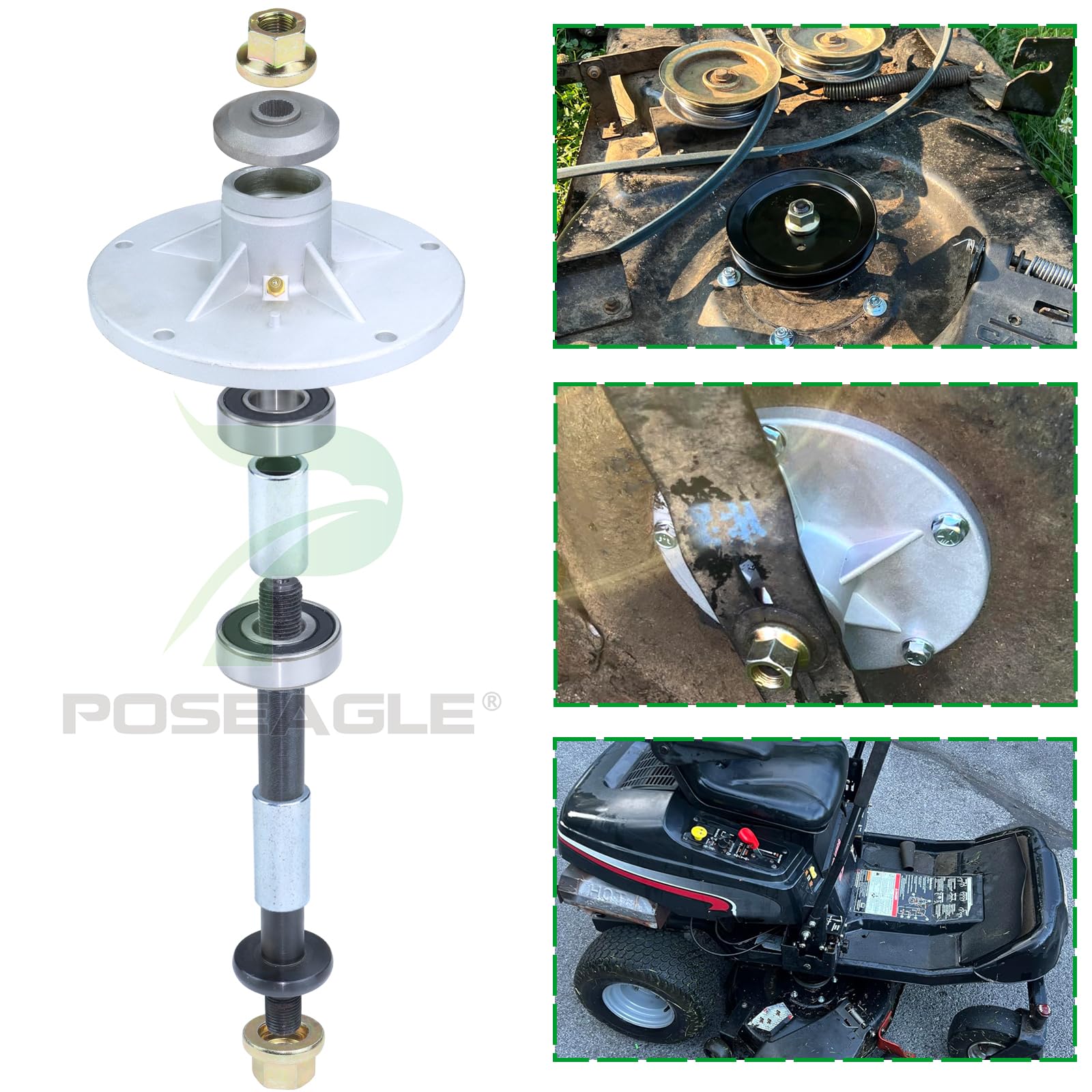 Murray Lawnmower Replacement Blades Parts Replacement Spindle Assembly ...