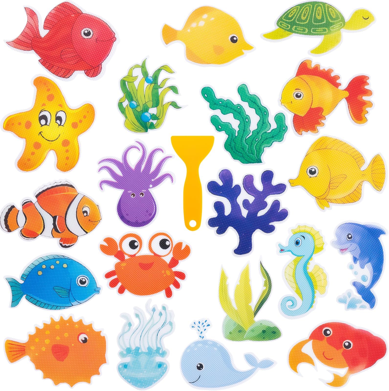 Amazon.com: Glo Pals Galaxy Grips Textured Non-Slip Bathtub Stickers, 8 ...