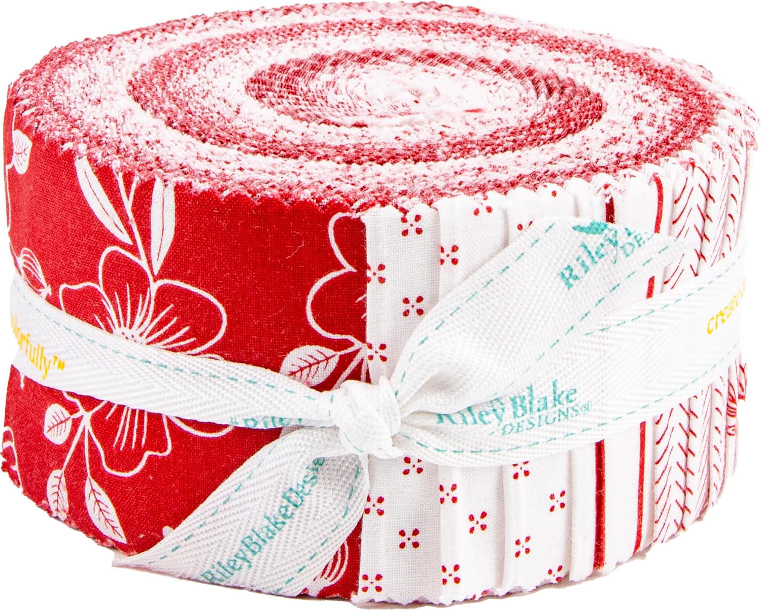 Amazon.com: Dani Mogstad Radiant Ruby Rolie Polie 40 2.5-inch Strips ...