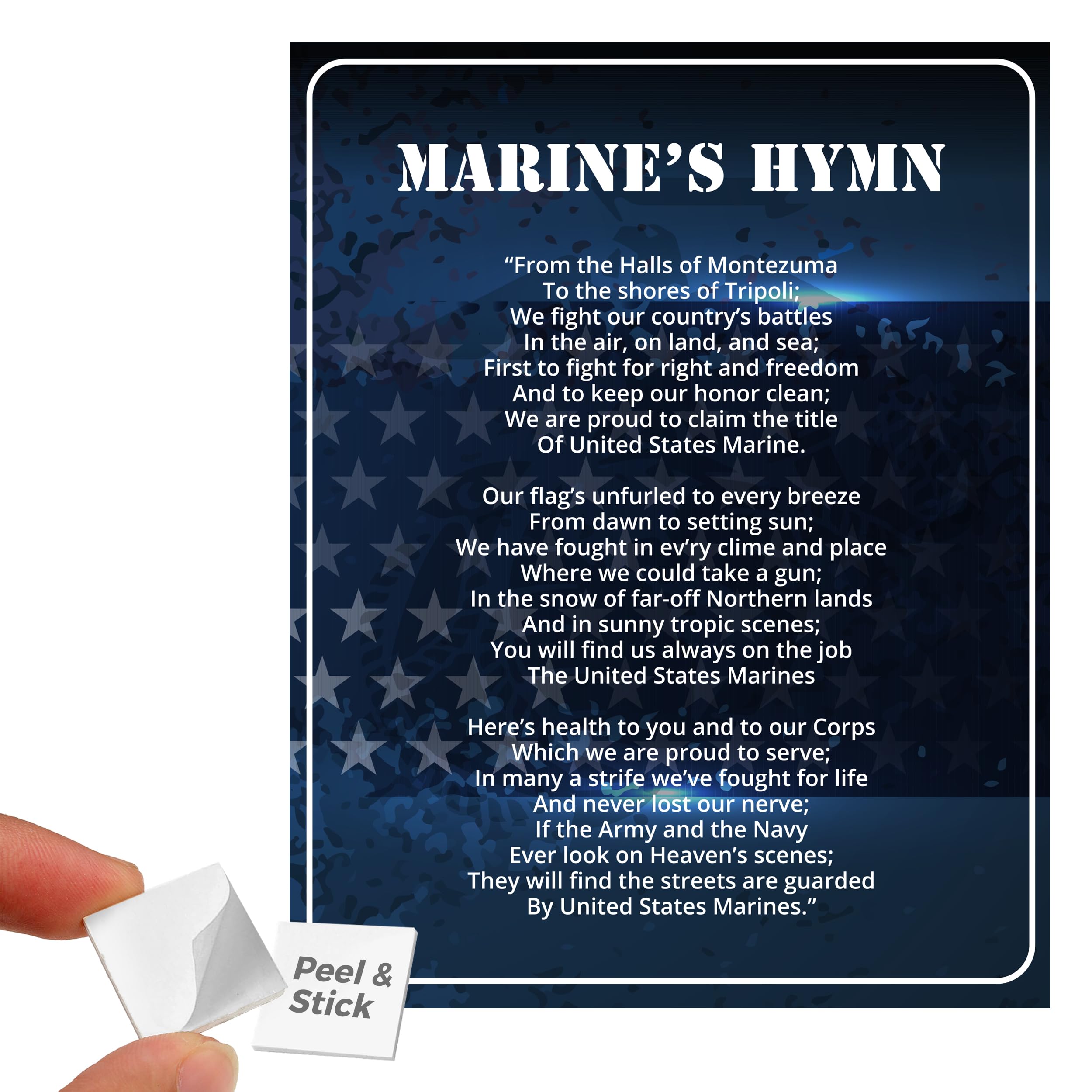 The Few The Proud The Marines Slogan