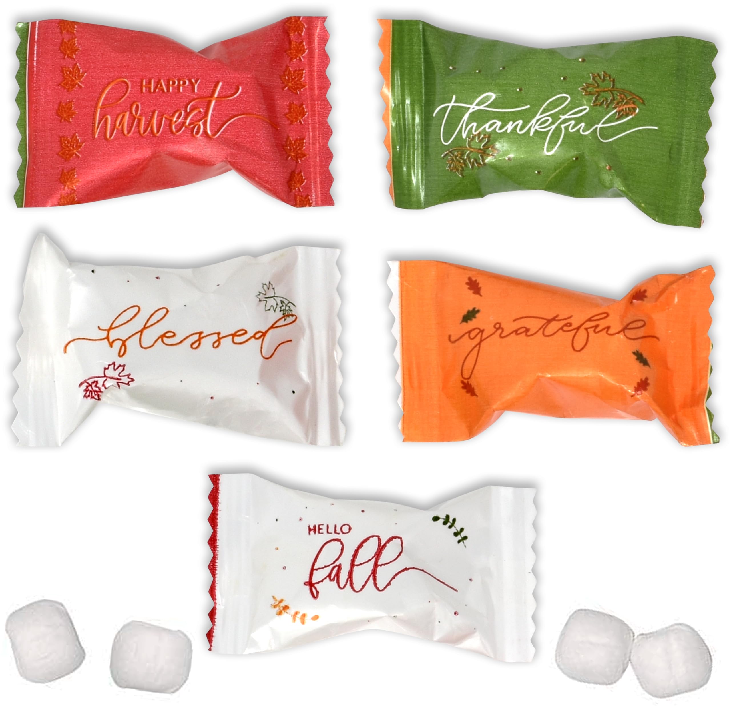 Amazon.com : Gift Boutique Thanksgiving Butter Mint Candies Bag 100 ...