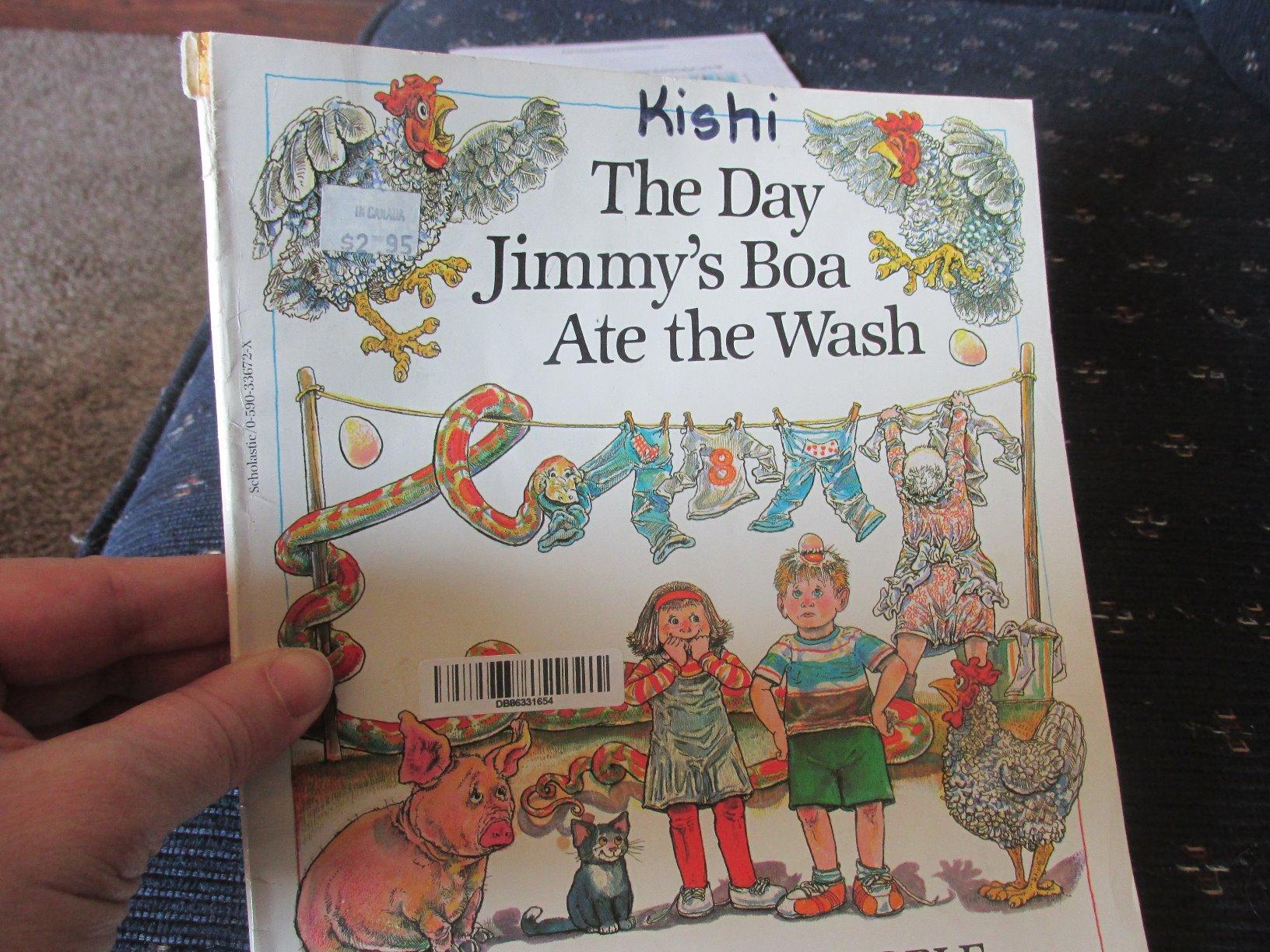 Amazon.com: The Day Jimmy's Boa Ate the Wash [VHS] : Movies & TV