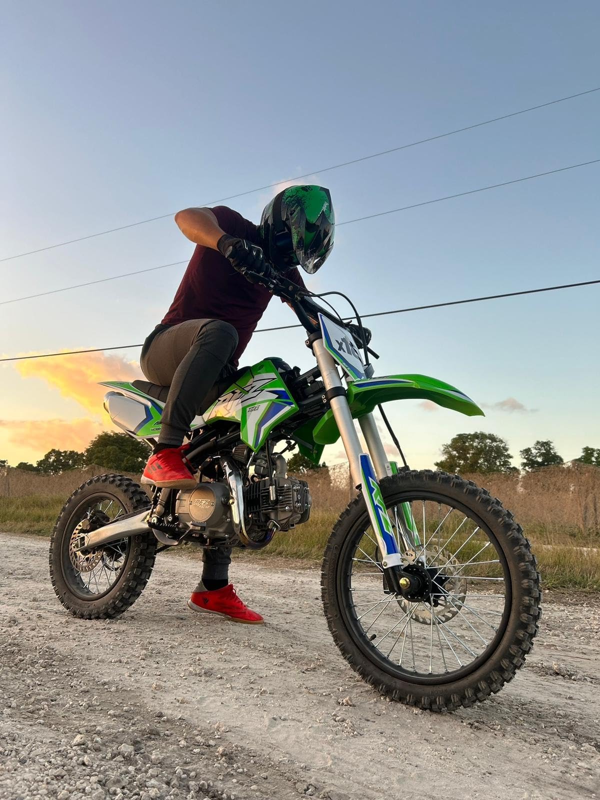 $41/mo - Finance HHH DB X18 125CC Dirtbike Apollo RFZ Racing Gas Dirt ...