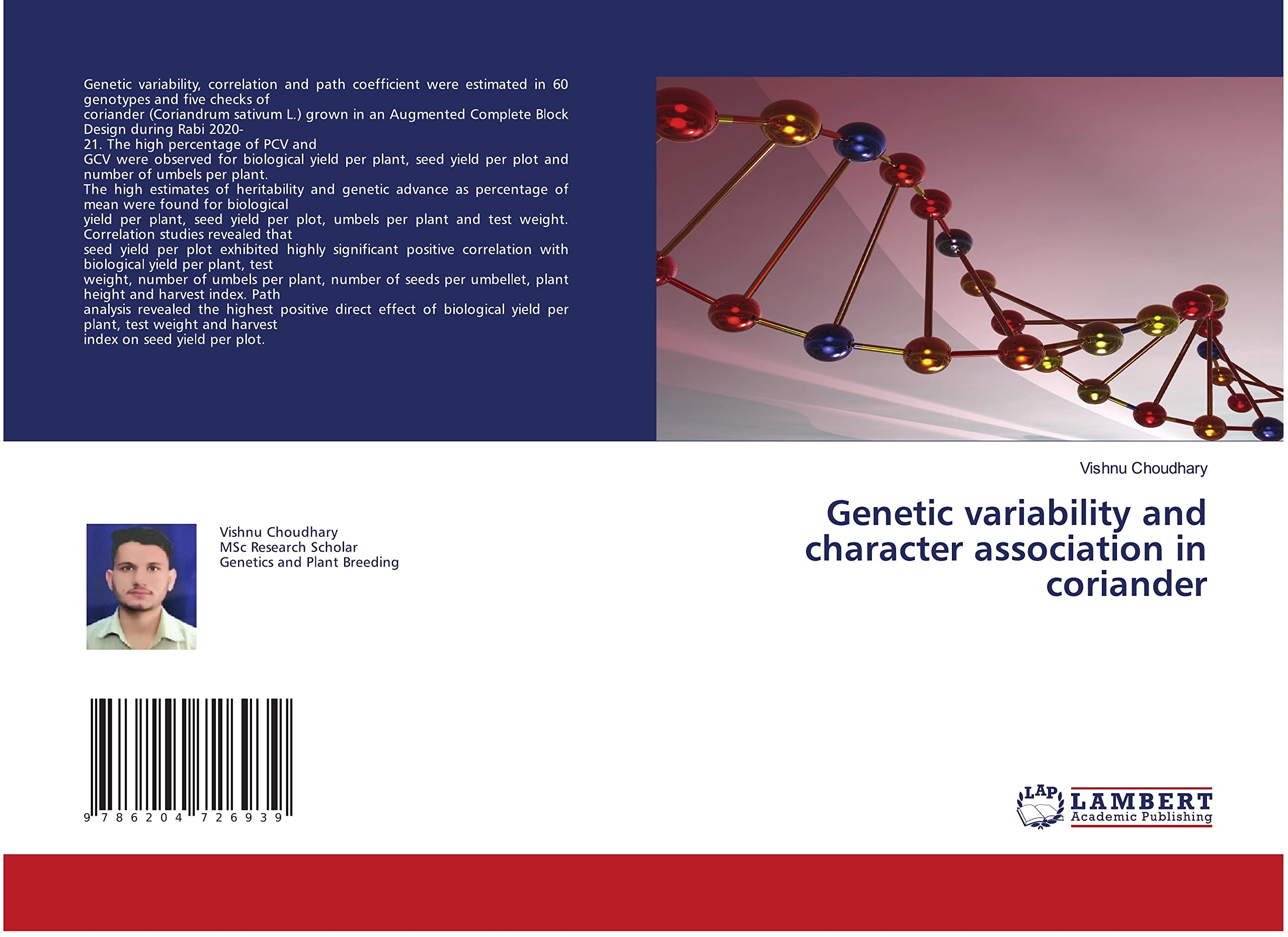 Buy Genetic analysis for yield and stem gall reaction in coriander Book ...