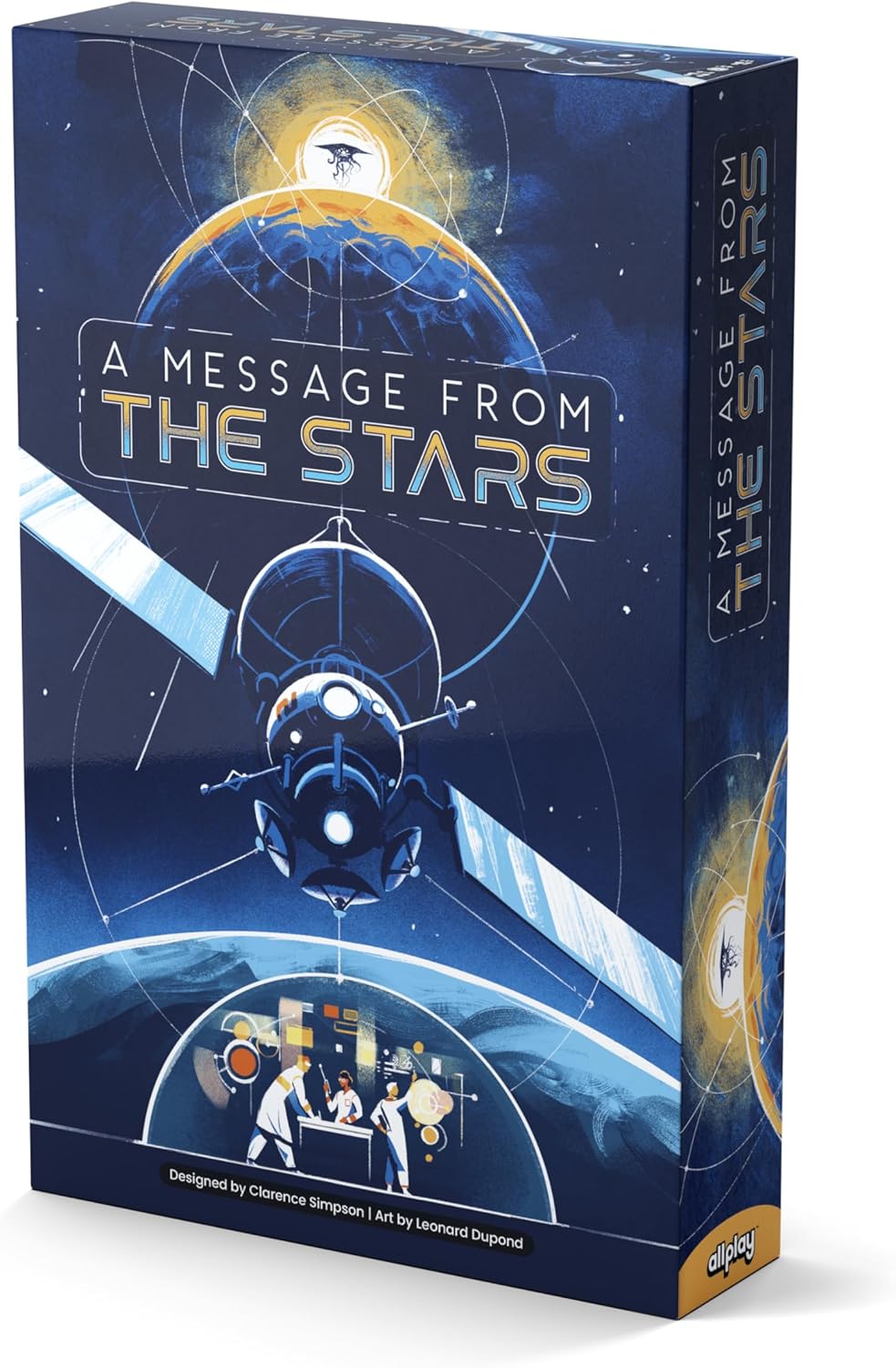 Amazon.com: Allplay A Message from The Stars Board Game - Clever ...
