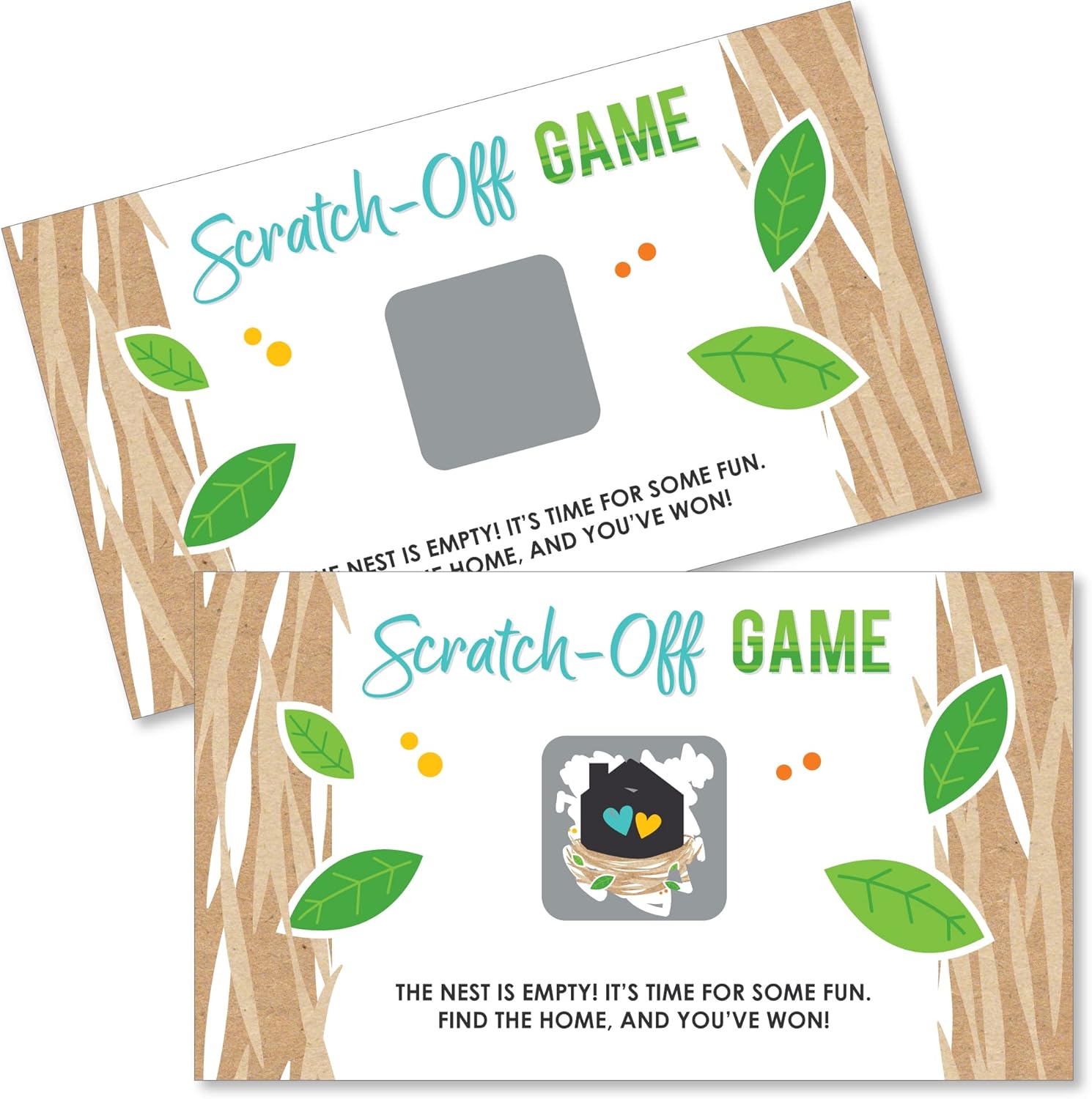 Amazon.com: Big Dot of Happiness Empty Nesters - Empty Nest Party Game ...