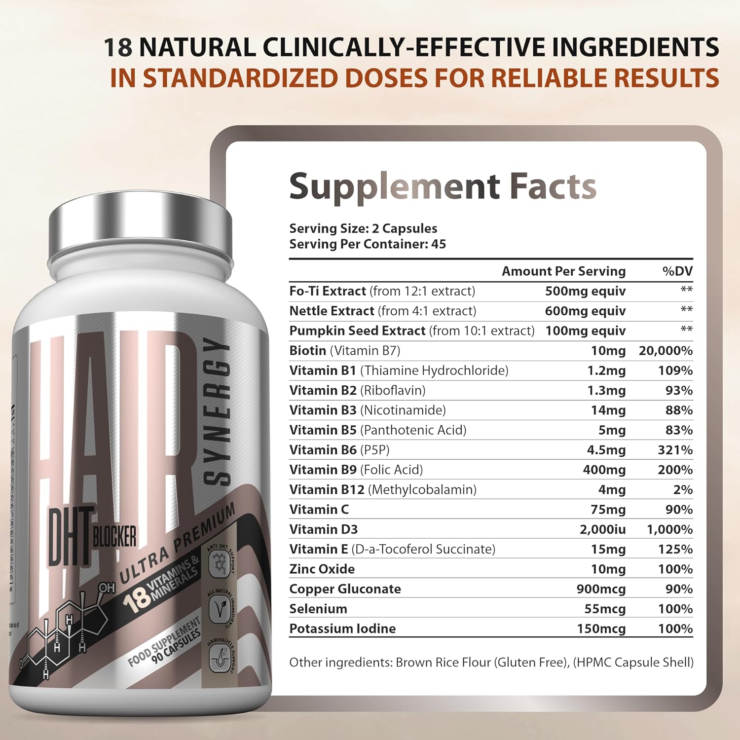 Ultra Premium DHT Blocker Hair Growth Vitamins – Philippines | Ubuy