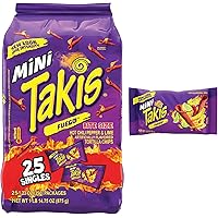 25-Pack Takis Mini Fuego Rolled Tortilla Chips