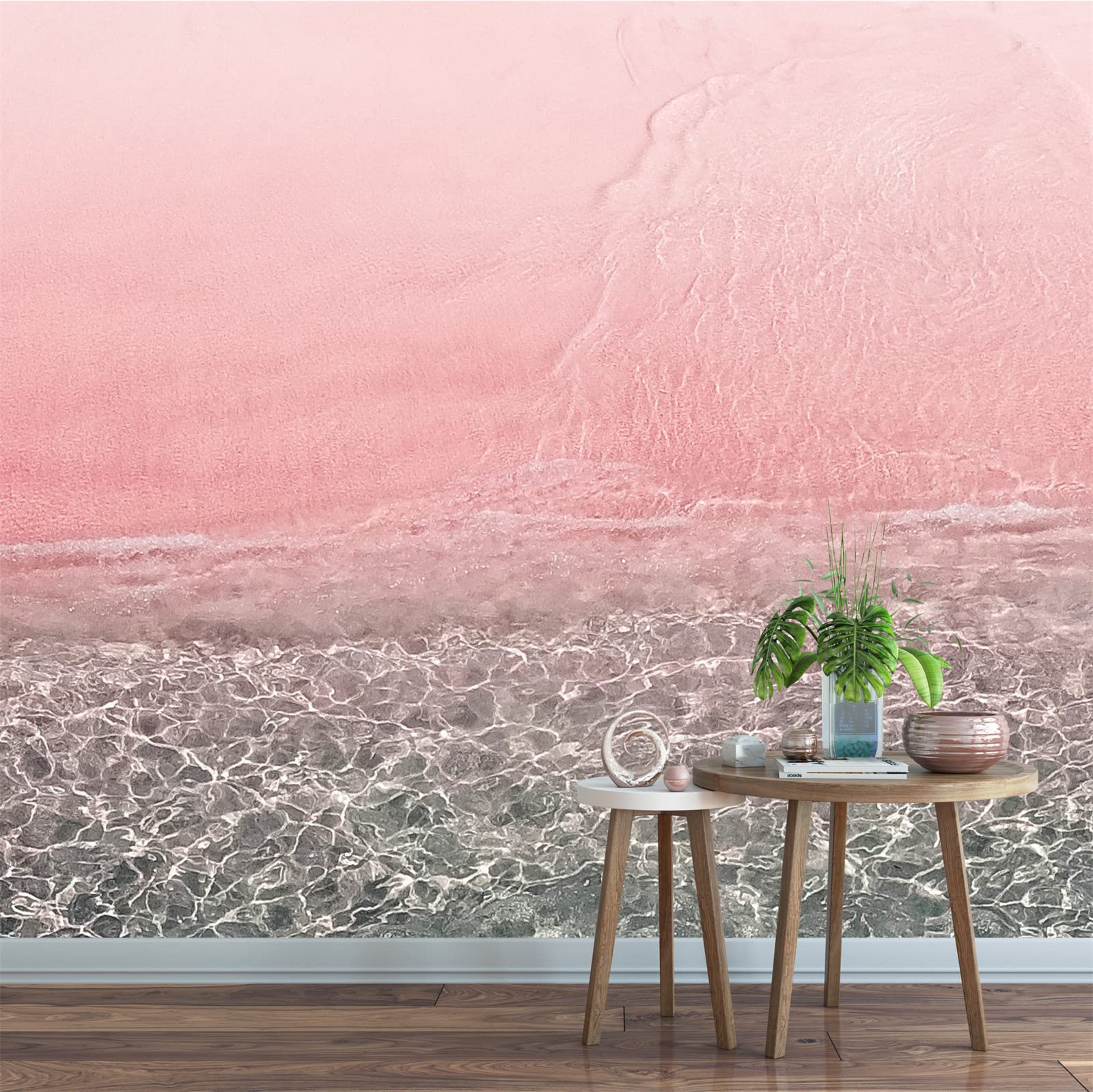 Pink Sand Beach Wallpaper
