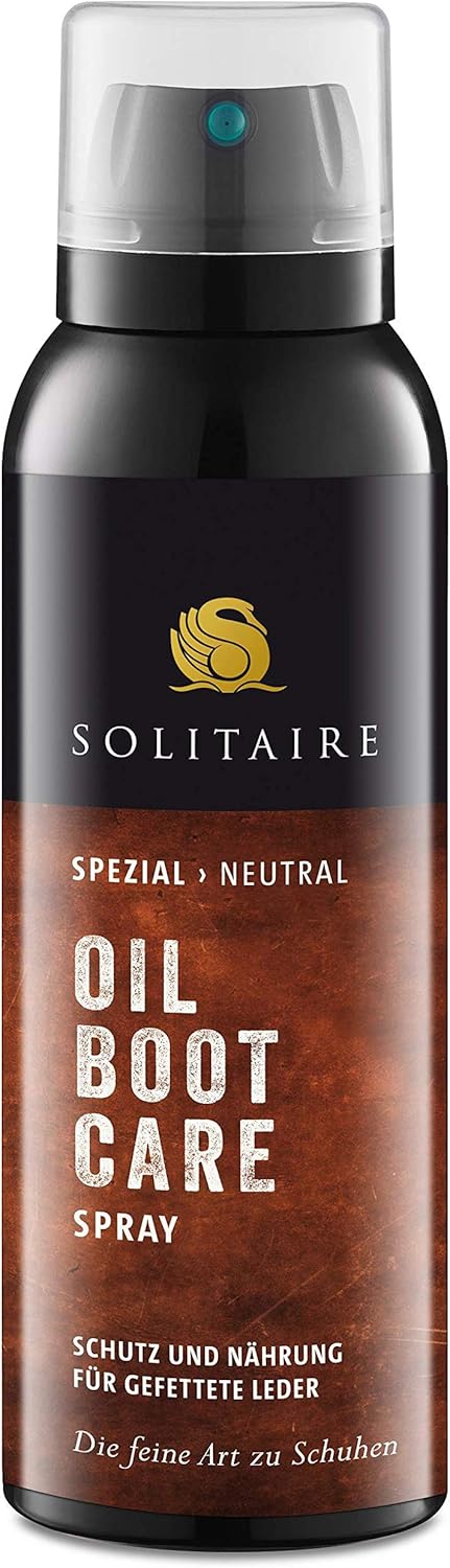 SOLITAIRE Oil Boot Care Spray für Schuhe 125ml Intensivpflege und ...