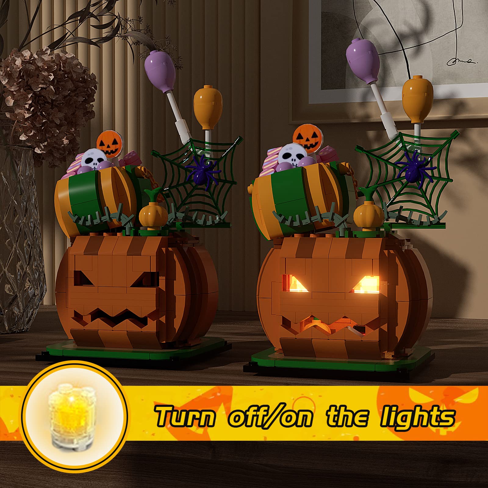 Halloween Pumpkin Cabin Build...B0BD6TFC51 | Encarguelo.com