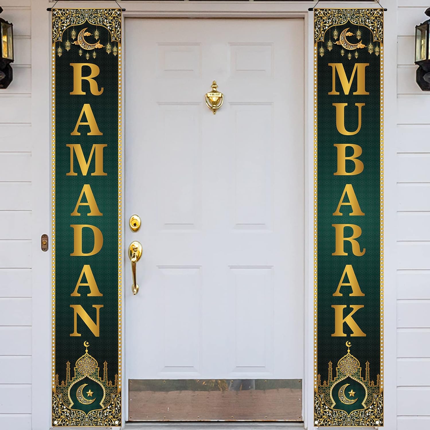 Buy Ramadan Mubarak Decorations Ramadan Front Porch Welcome Sign Eid ...