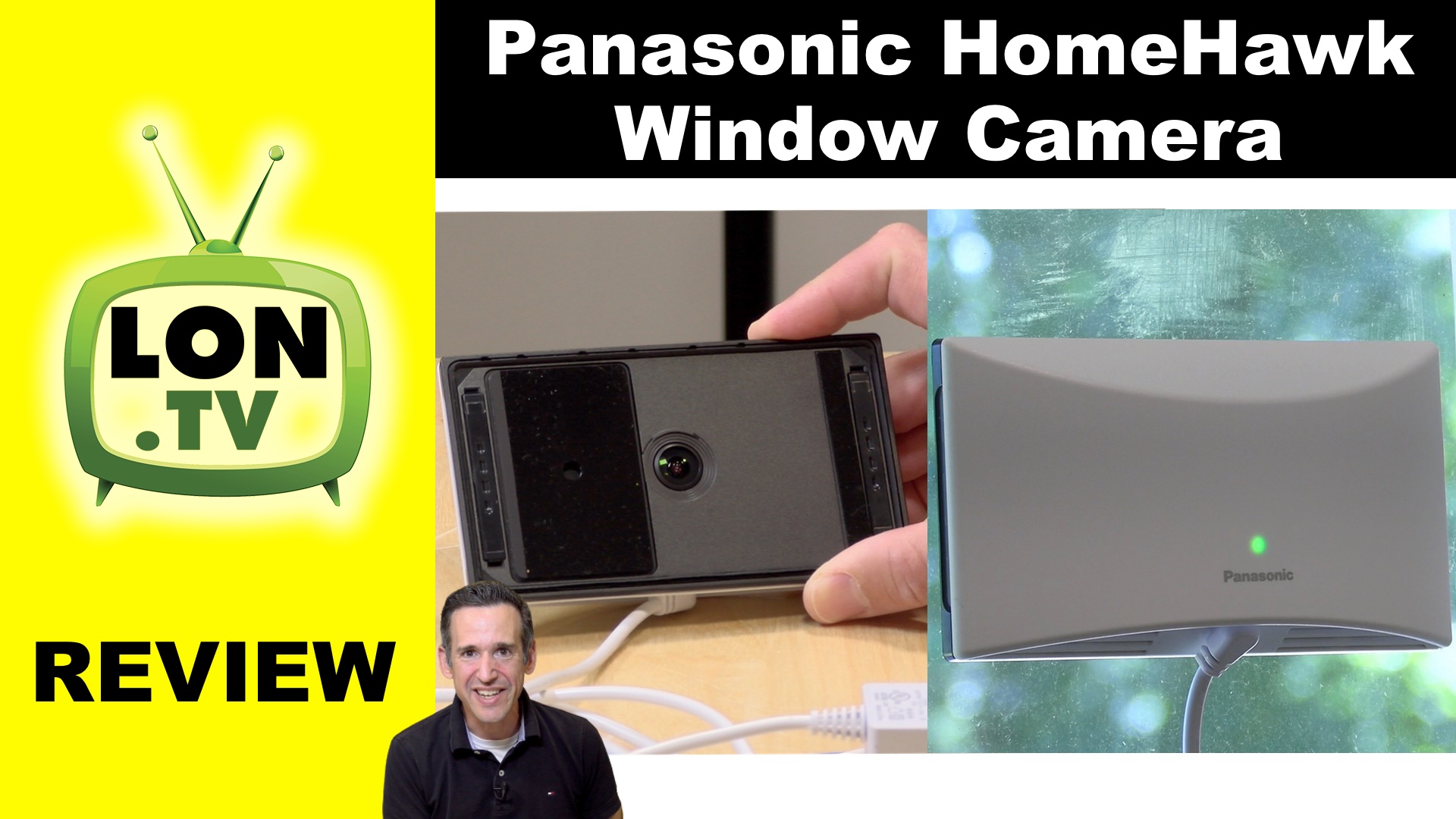 Watch Panasonic HomeHawk Window Camera Full Review! on Amazon Live