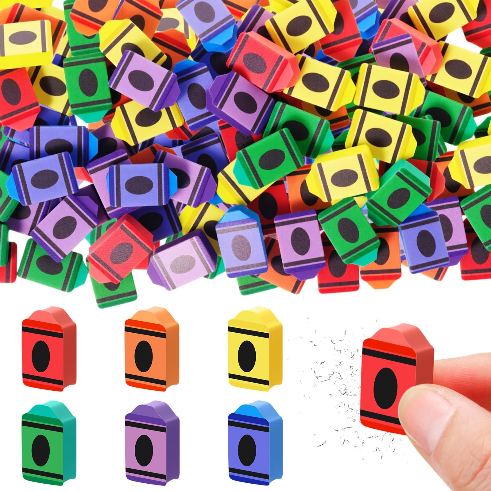 Snapklik.com : Chivao 72 Pcs Erasers Back To School Gifts For Kids ...
