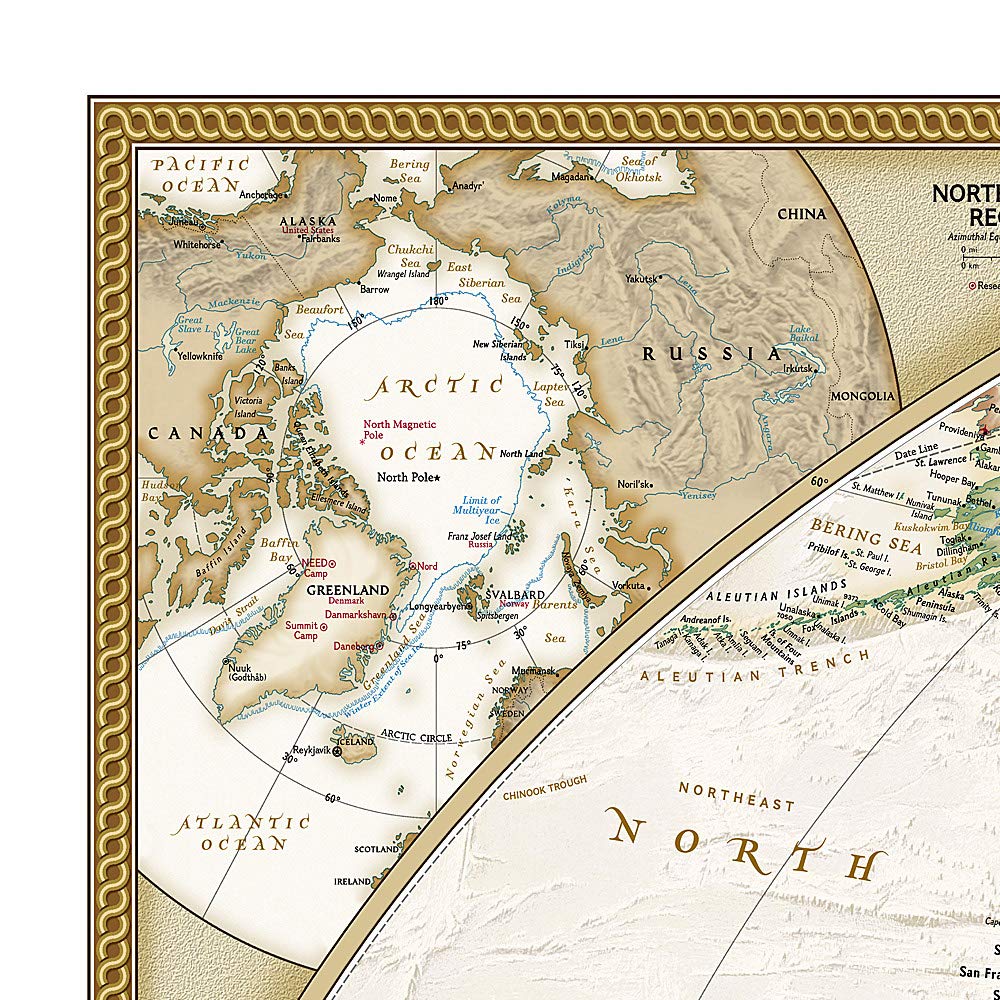 Snapklik.com : National Geographic World Wall Map - Executive