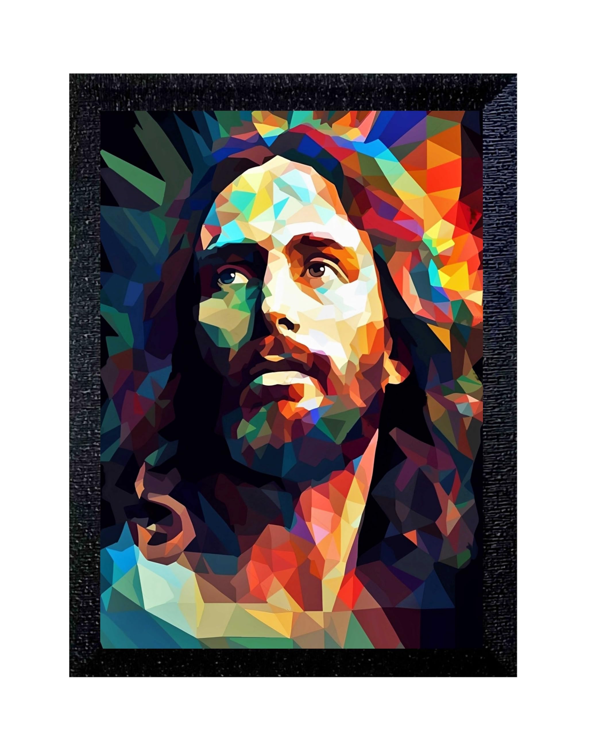 Jesus Christ A4 size photo frame : Amazon.in: Home & Kitchen