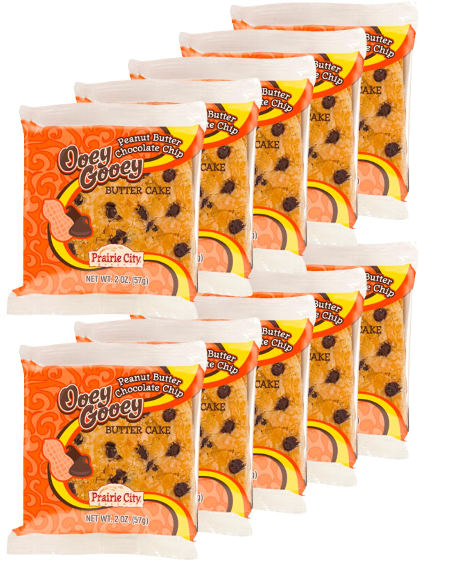 Amazon.com: Prairie City Bakery Ooey Gooey Butter Cake Individually ...