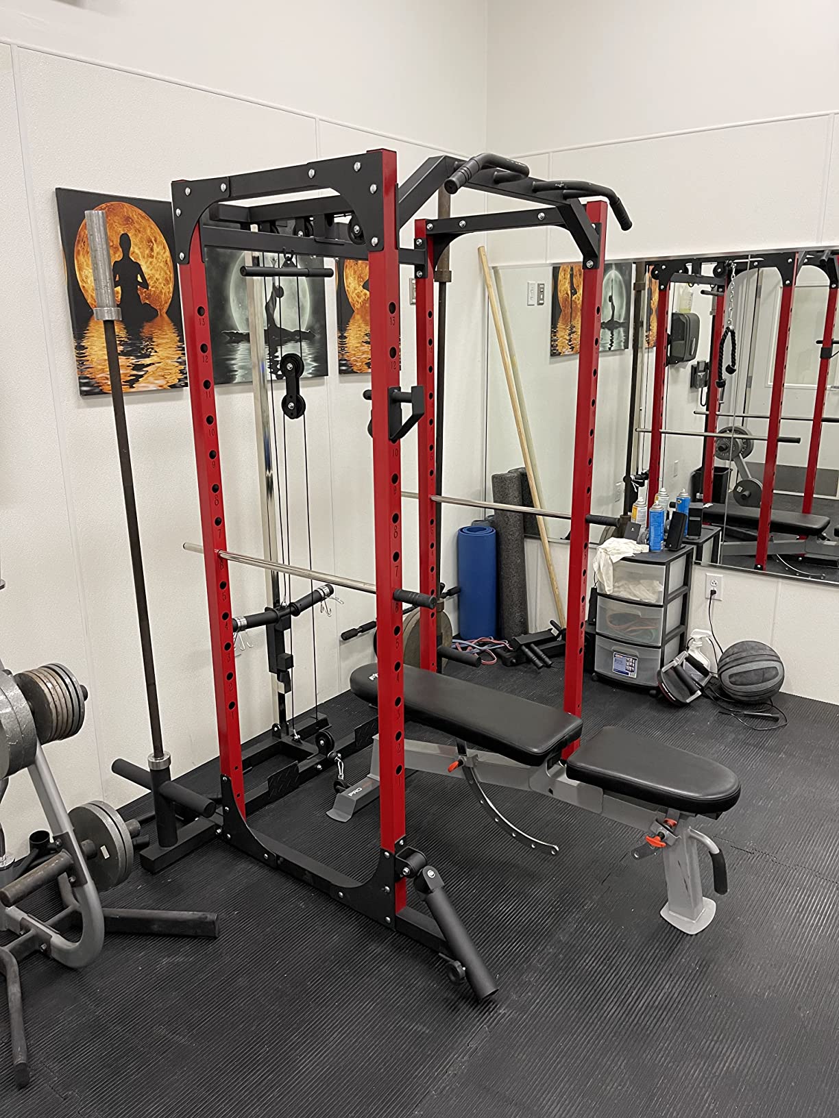 $43/mo - Finance Mikolo Power Cage with LAT Pulldown System, 1200 ...