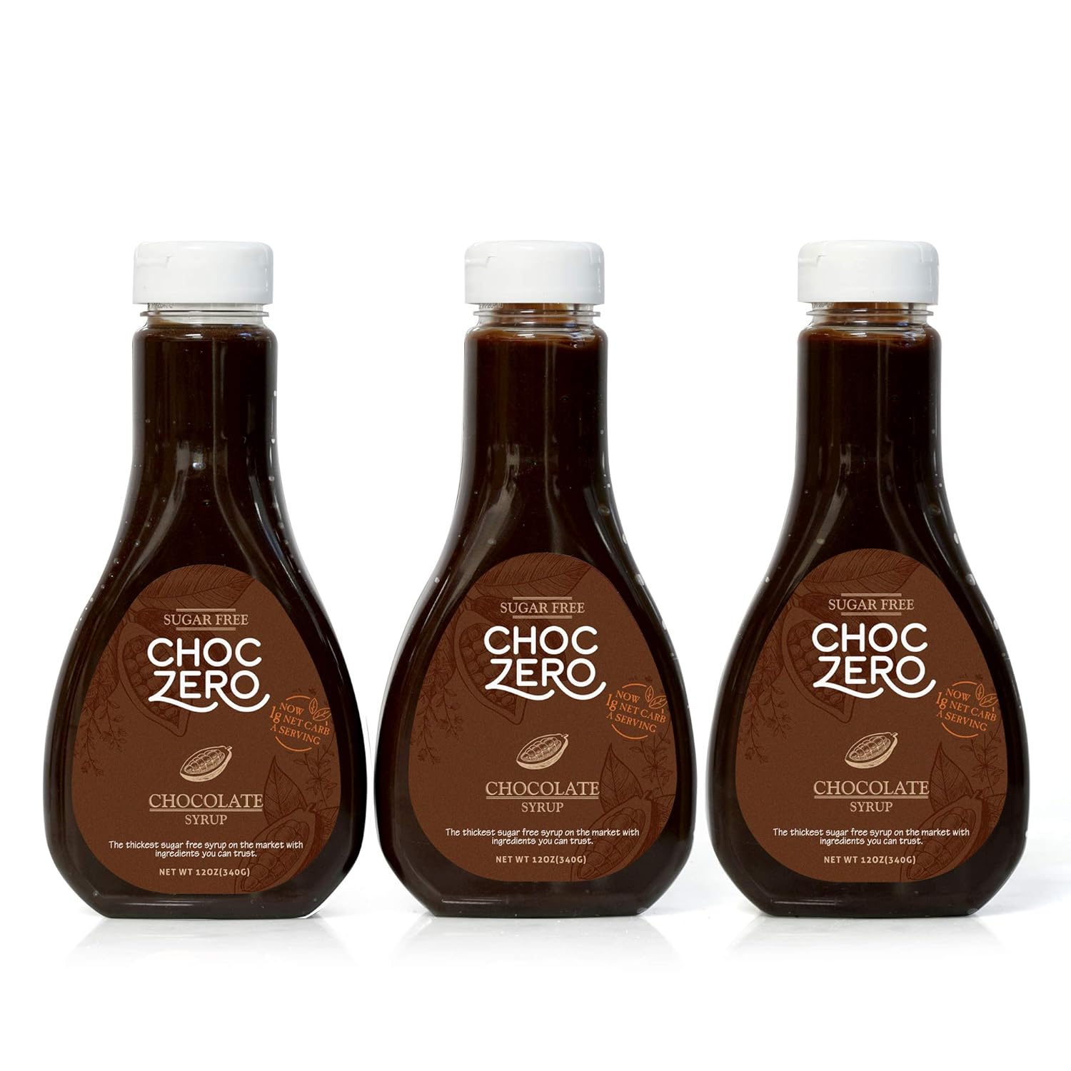 Amazon.com : ChocZero's Chocolate Syrup. Sugar free, Low Carb, No ...