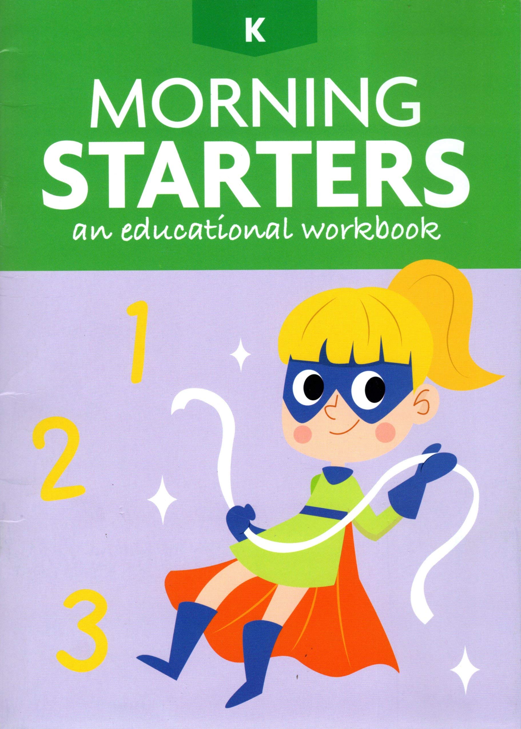 Amazon.com: Kindergarten - Morning Starters Educational Workbooks - v2 ...