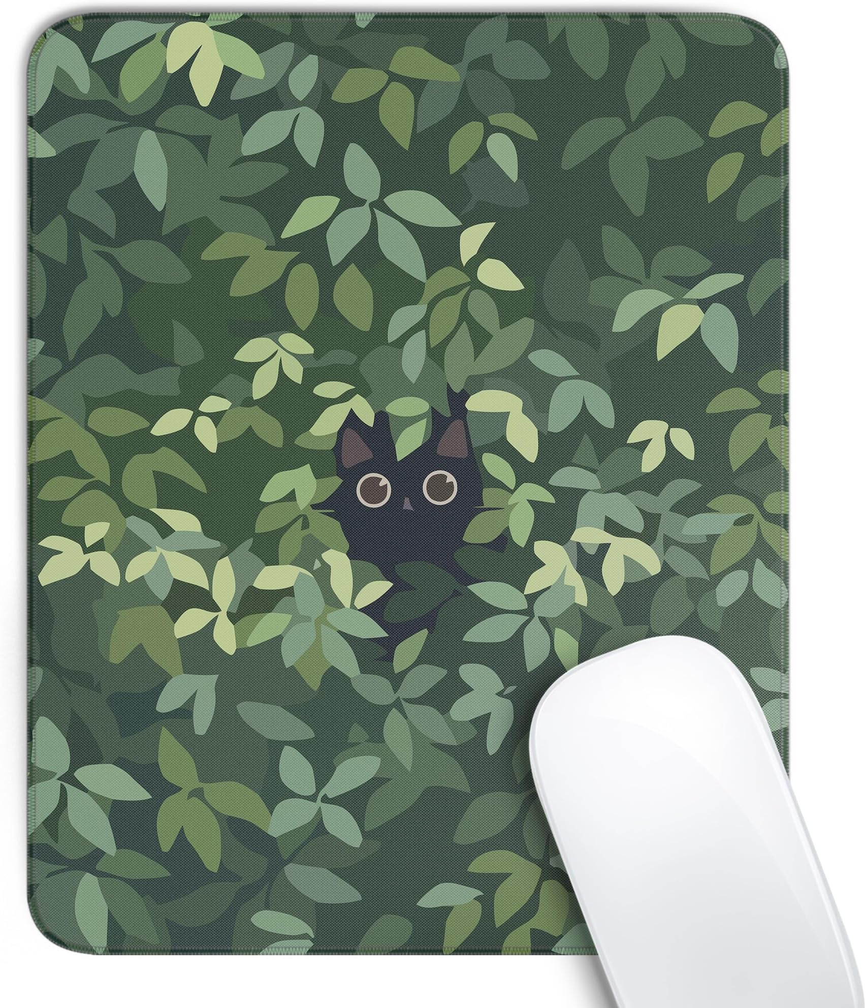 Amazon.com: Anime Black Cat Square Mouse Pad,Cute Cat Mouse Pads for ...
