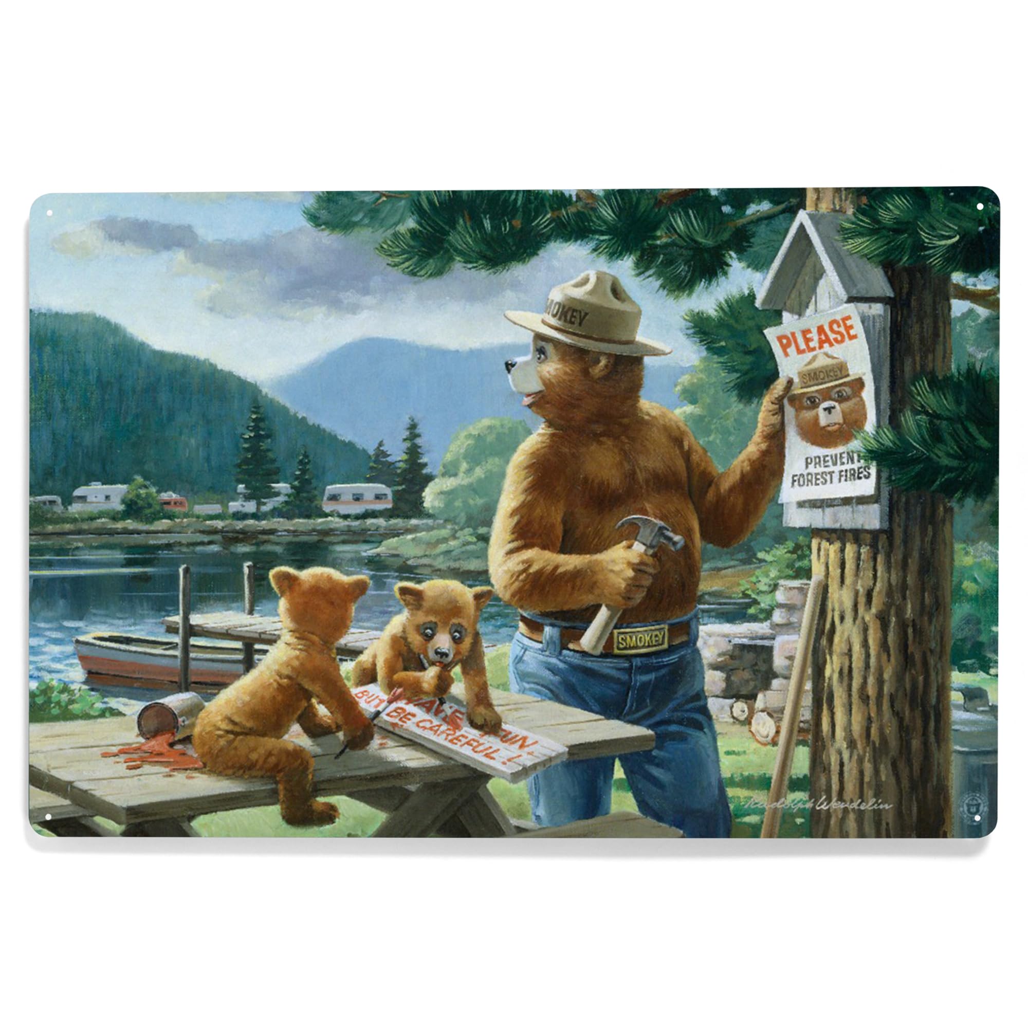 Smokey The Bear Poster
