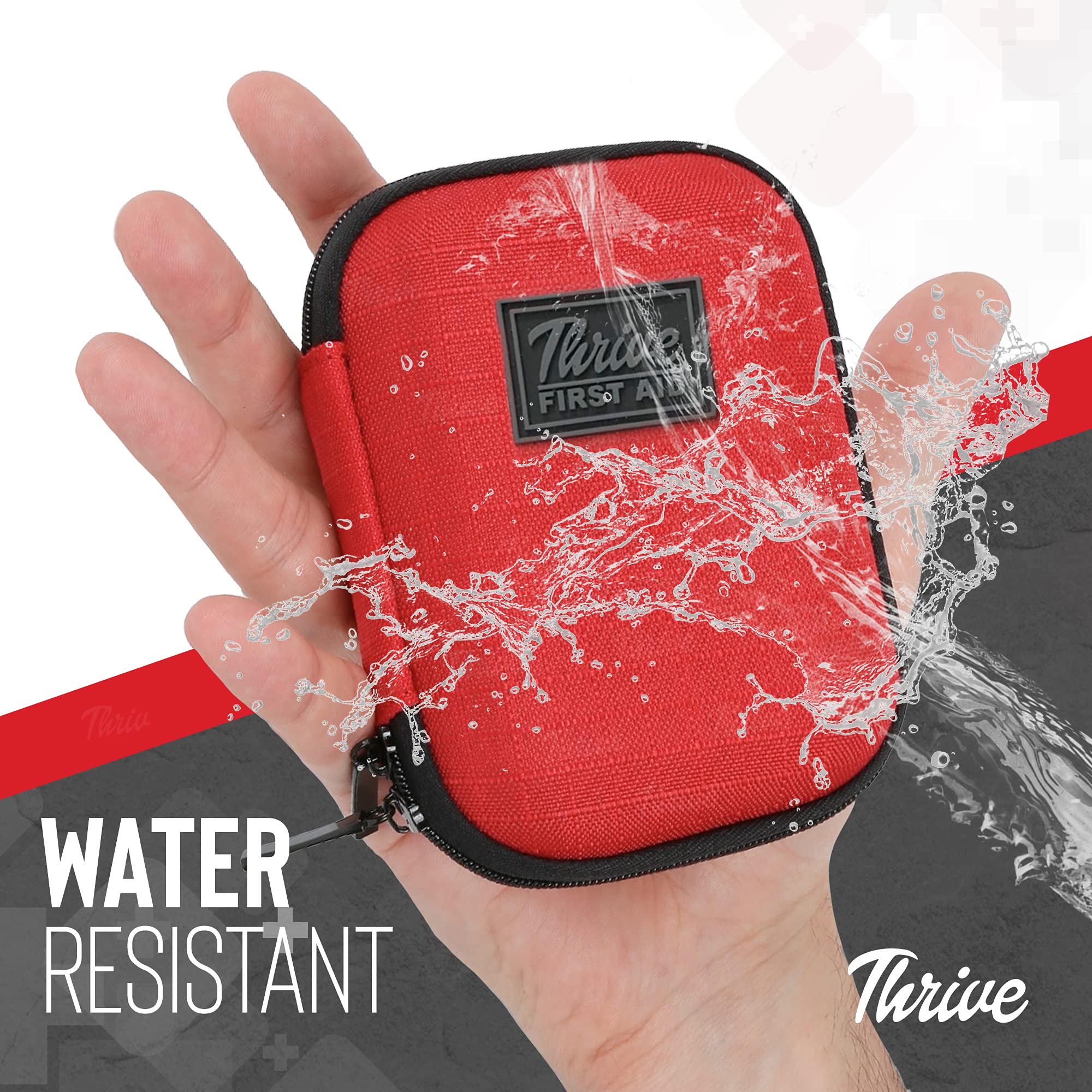 Buy Thrive Mini First Aid Kit Travel Size(66 Piece Shell Case) - First ...