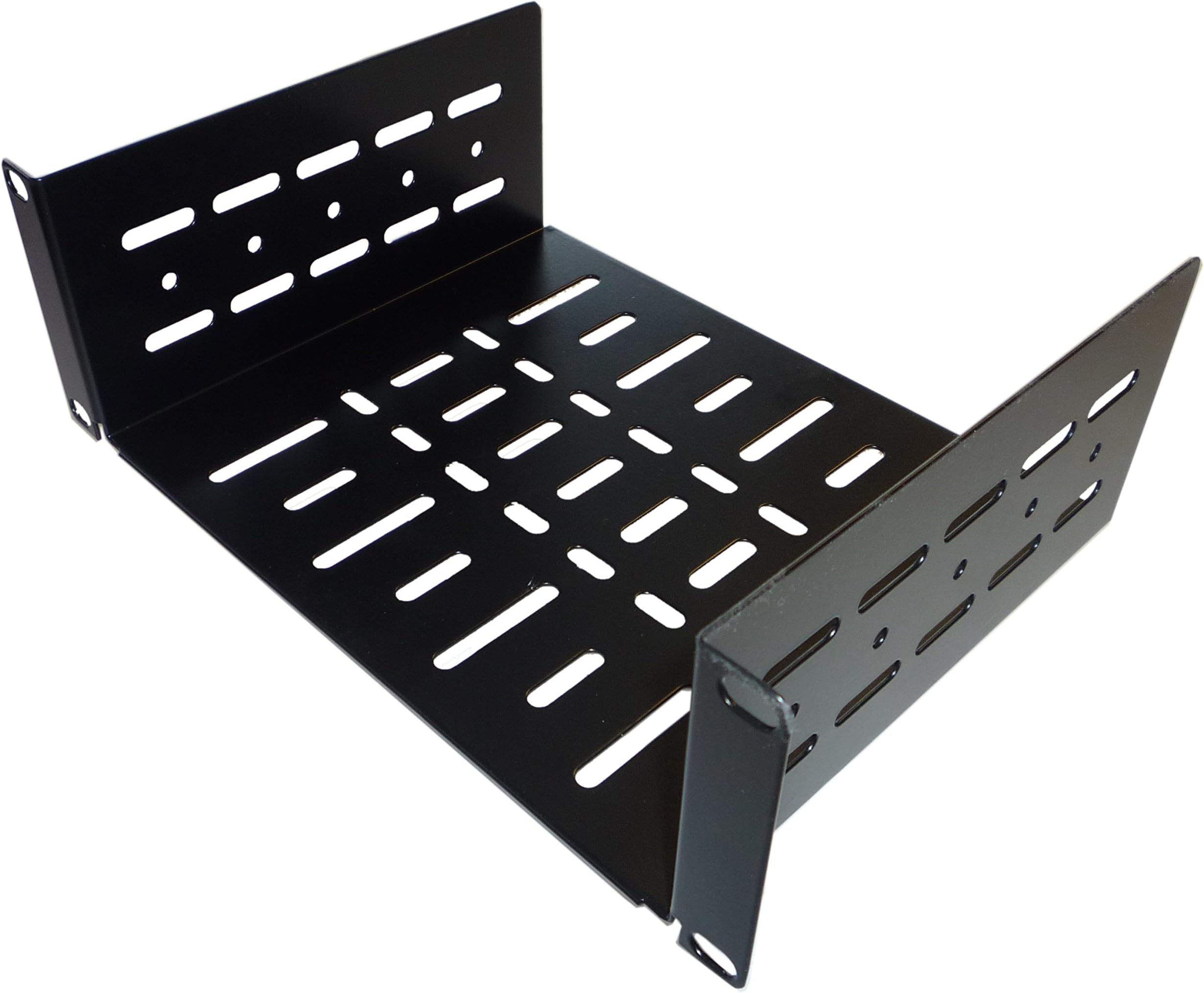 AllMetalParts 2U 10.5 Inch Half-Rack Vented Rack Shelf 185mm Deep ...