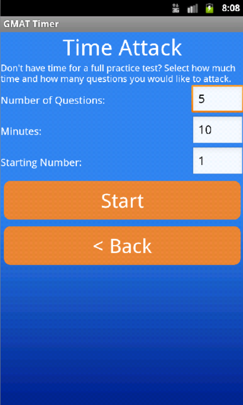 GMAT Timer - App on Amazon Appstore