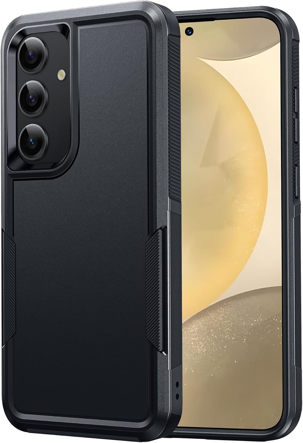 Amazon.com: FNTCASE for Samsung Galaxy S24 Case：Dual Layer Rugged ...