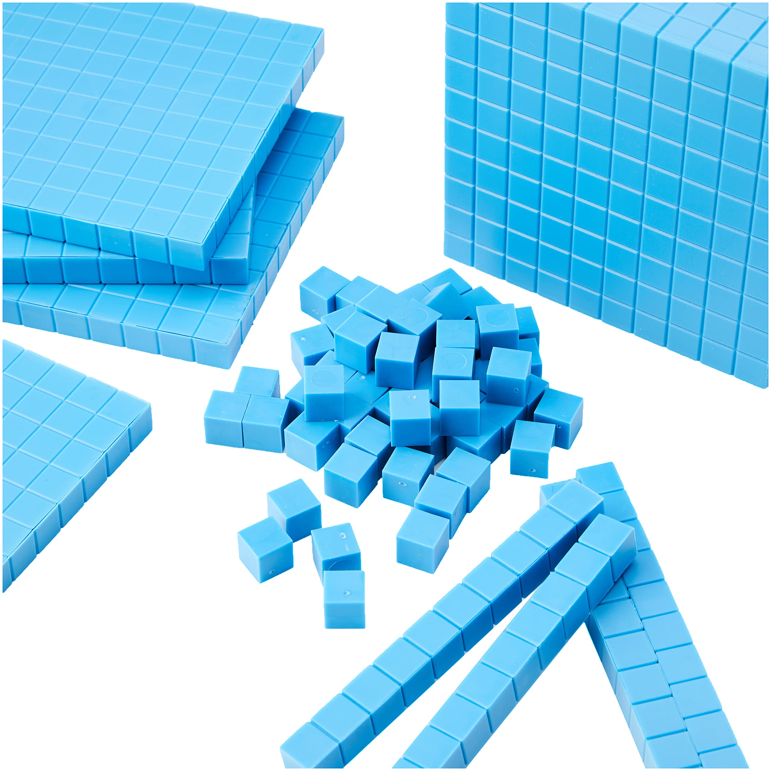 Buy Learning Resources Plastic Base Ten Starter Kit - 141 Pieces, Ages ...