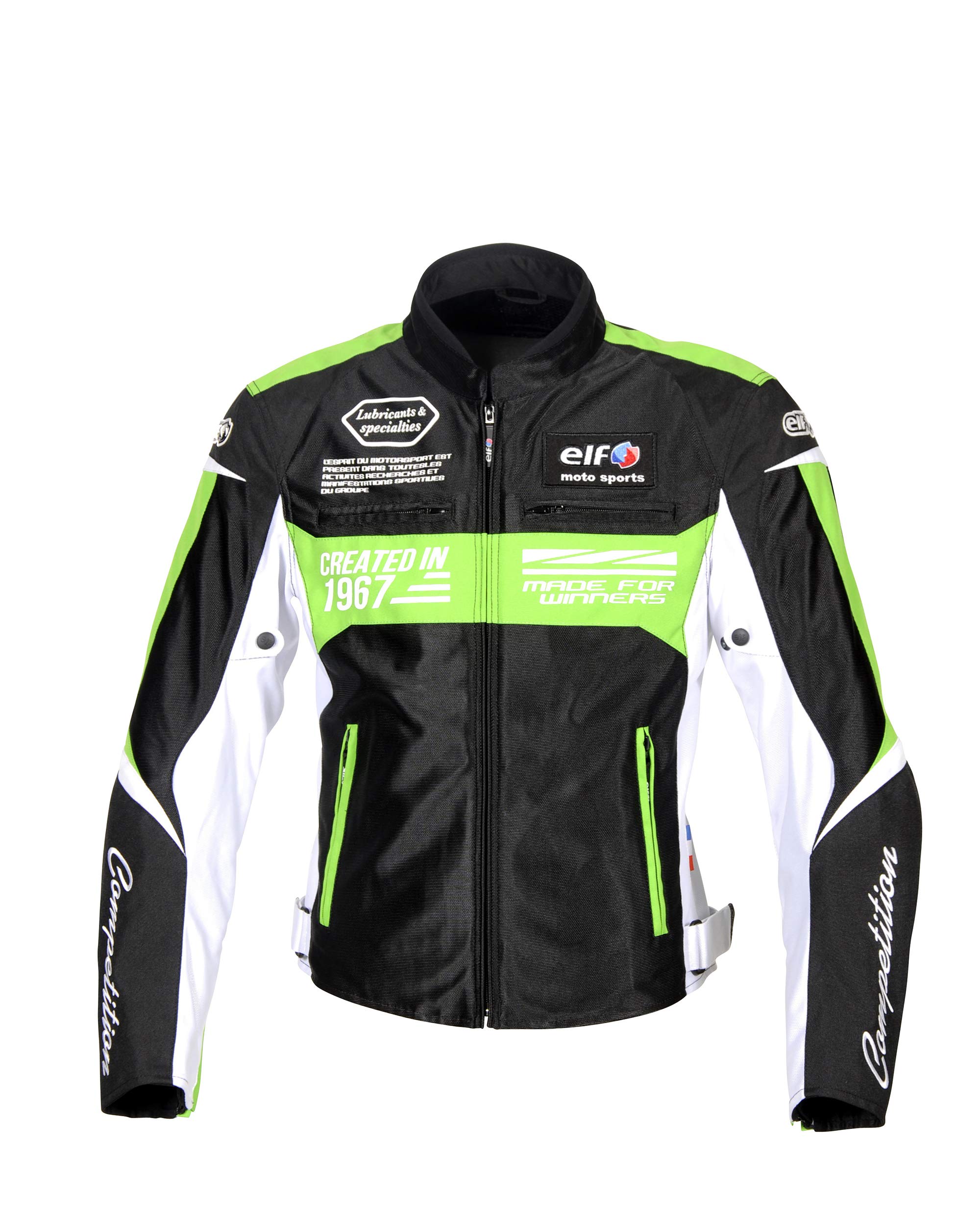 ELF エルフ EJ-S103 Ideal Mesh Jacket イデアールメッシュジャケット ブラック ブルー S〜4Lサイズ - バイクウェア・プロテクター