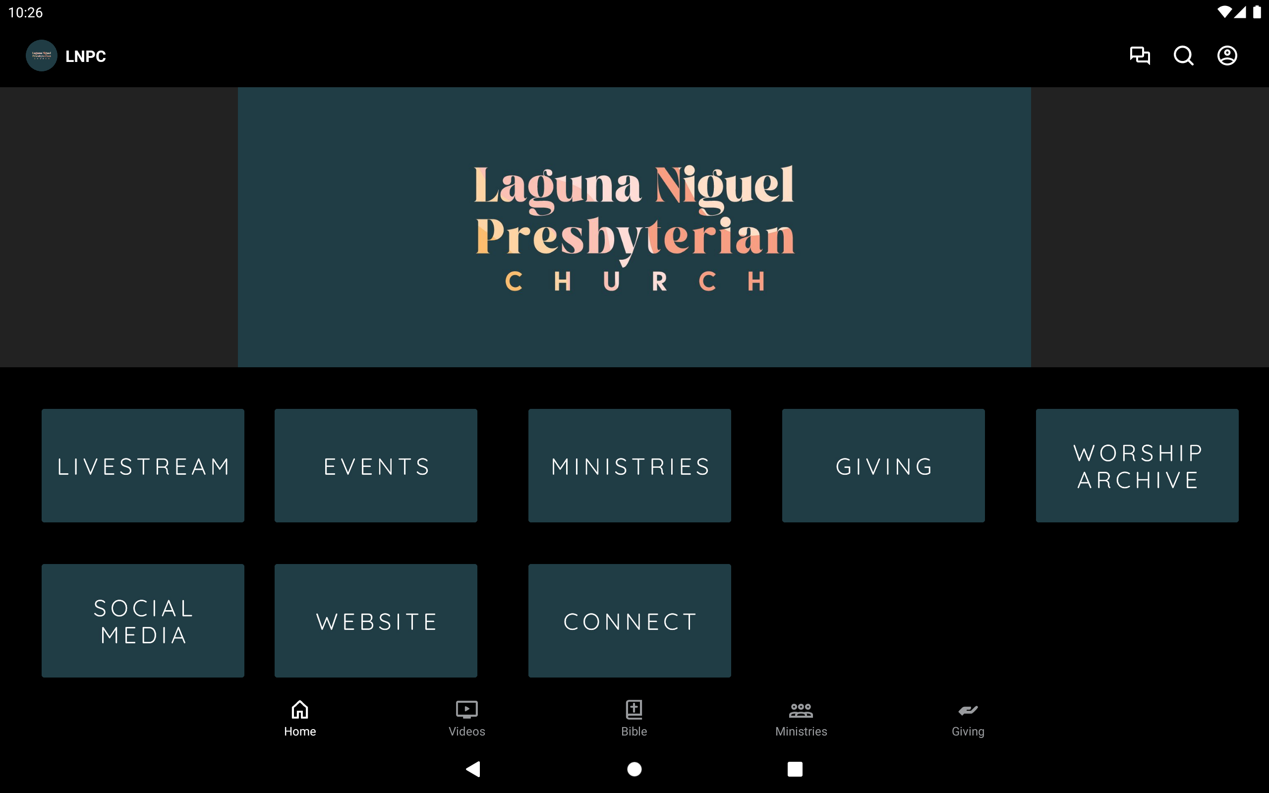 Aplicación LNPC en Amazon Appstore