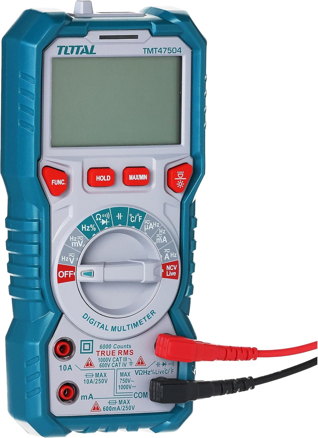 Total Digital Multimeter 1000V TMT47504 User Manual
